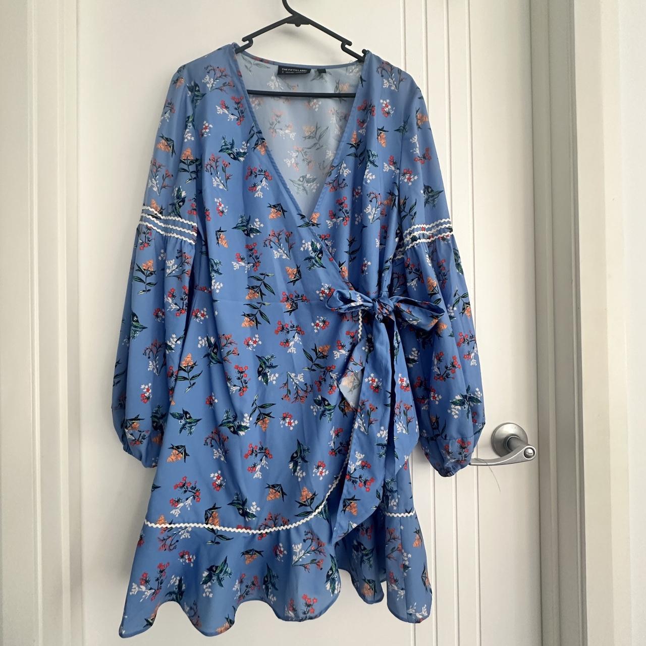 The Fifth Label Skyward Wrap Floral Dress -Fit &... - Depop