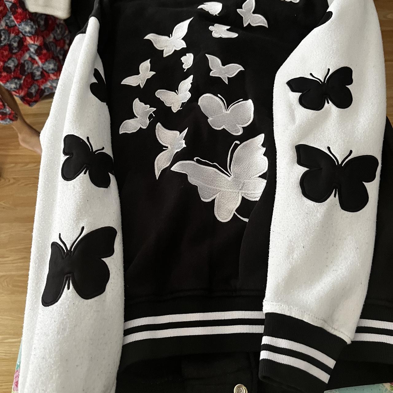 Lucid lines butterfly varsity... - Depop