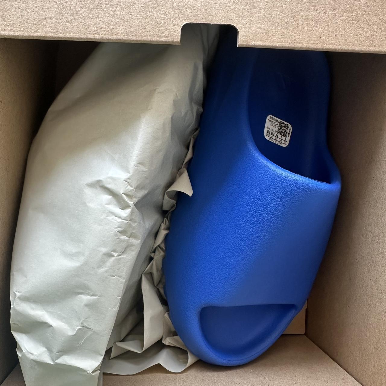 Yeezy slides Brand new with tags Size 5 #yeezy... - Depop