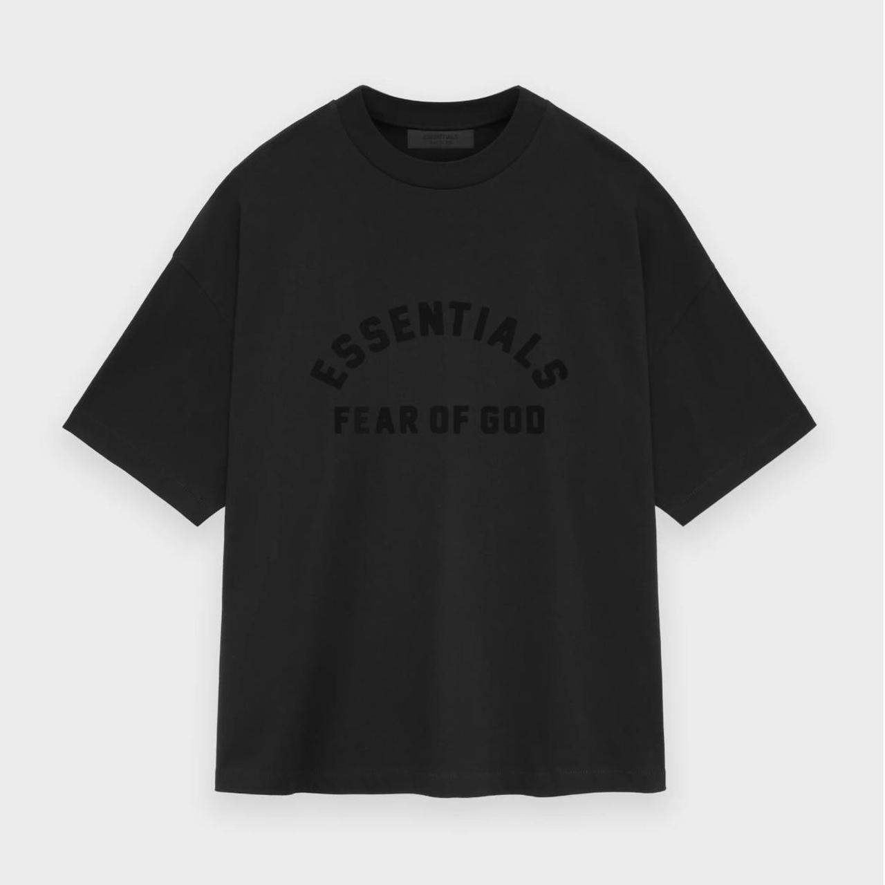 FOG Essentials Jet Black S/S Tee 2024... | Depop