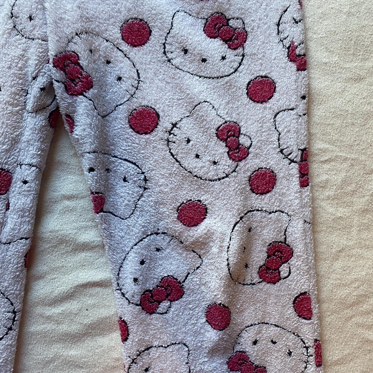 hello kitty pj pants - size: large - no issues so... - Depop