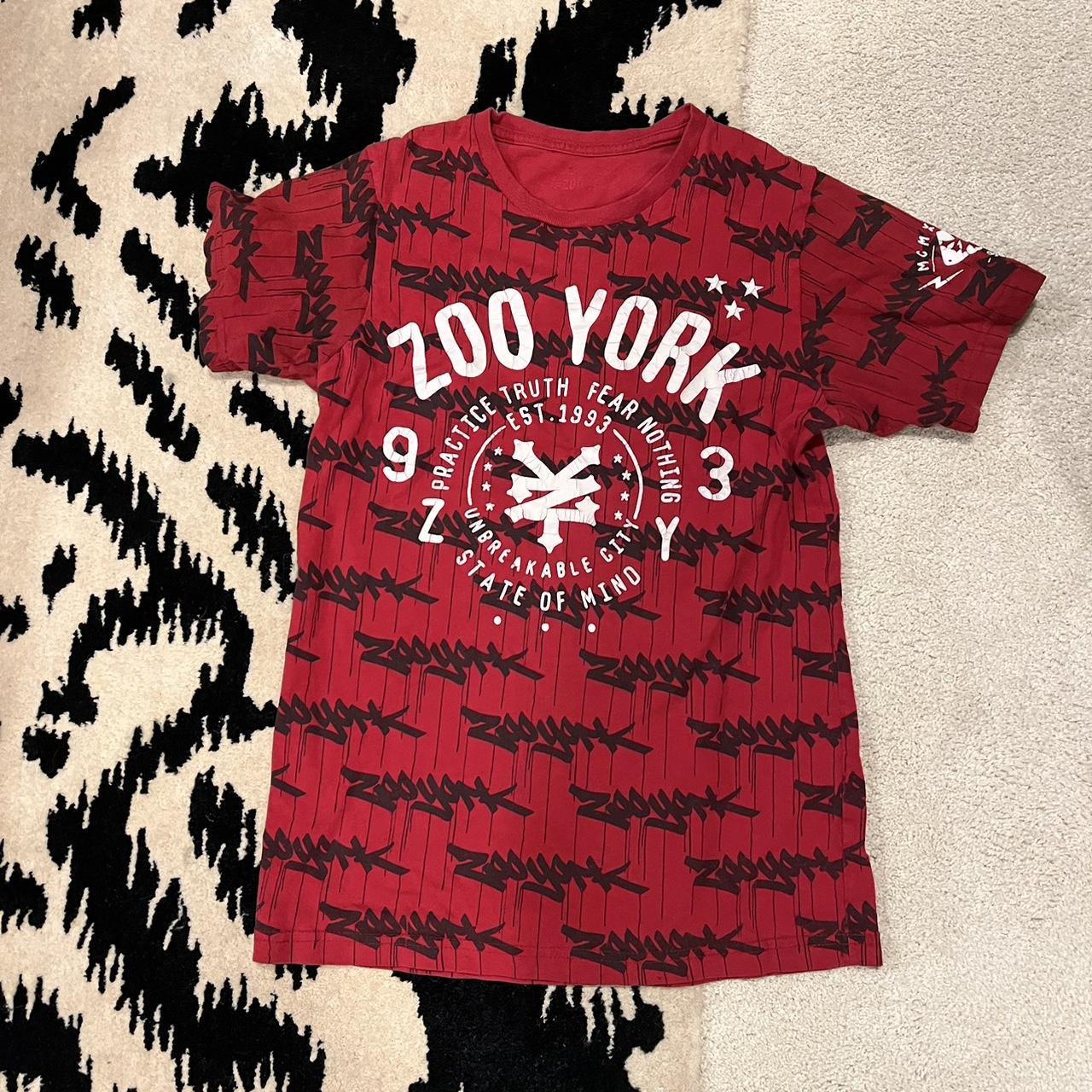 super cool vintage zoo york shirt -size S -the... - Depop