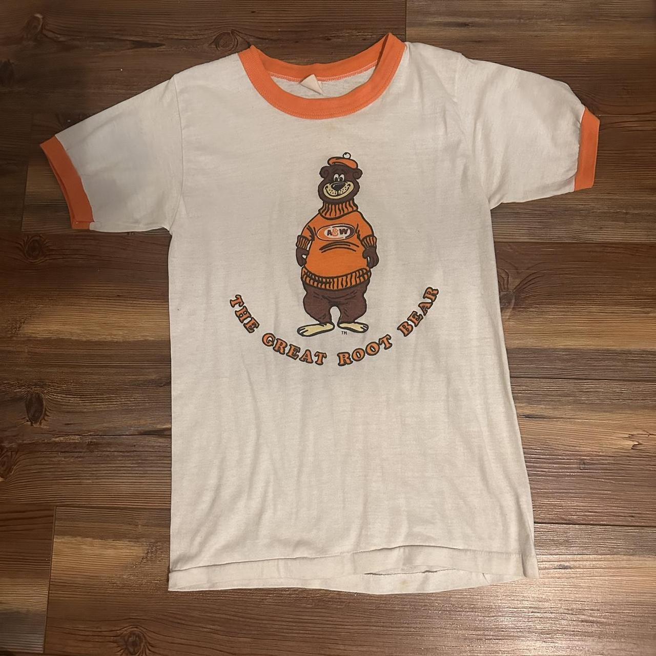 1970's Vintage Ringer T-shirt TRUE VINTAGE SINGLE... - Depop