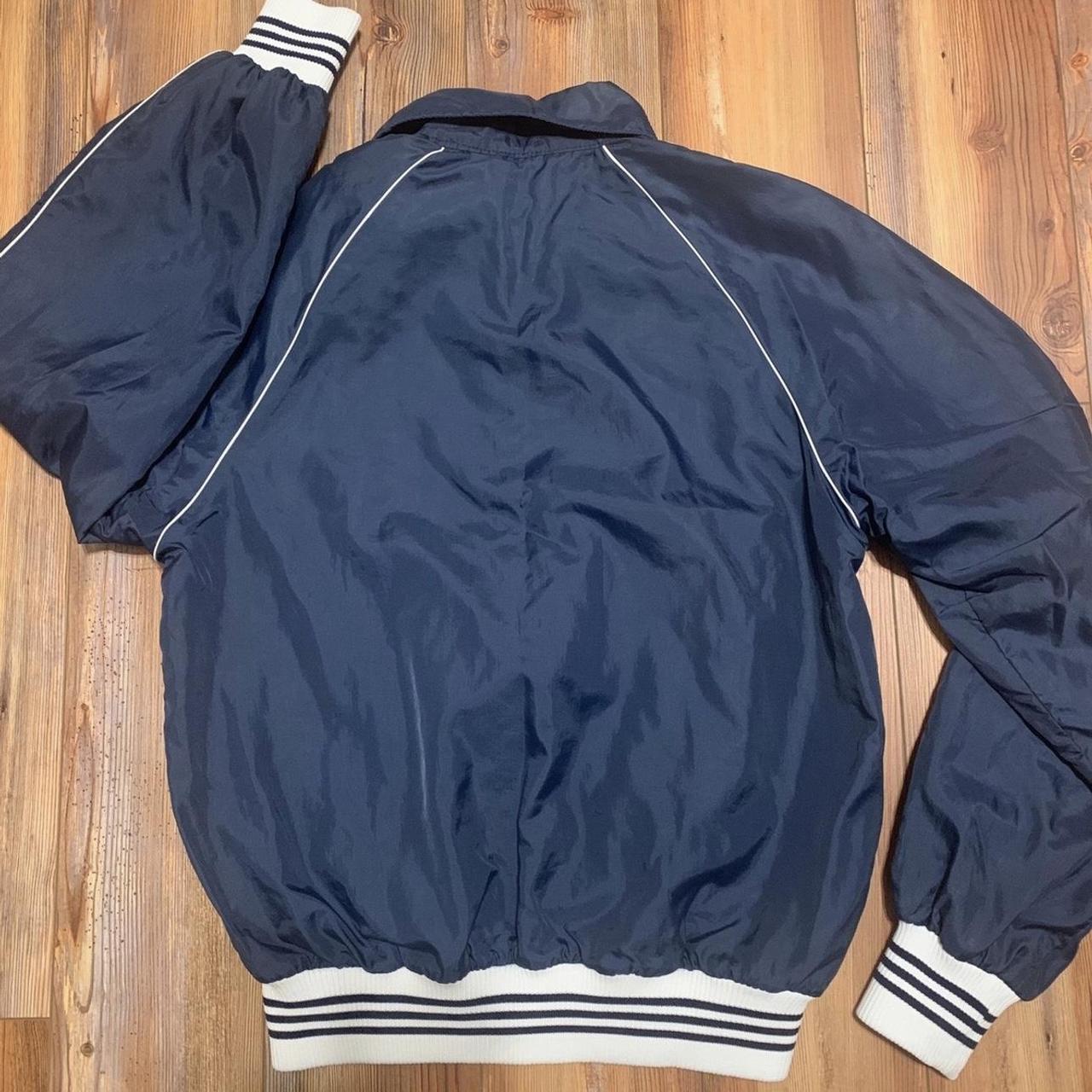1970's vintage windbreaker jacket, metal... - Depop