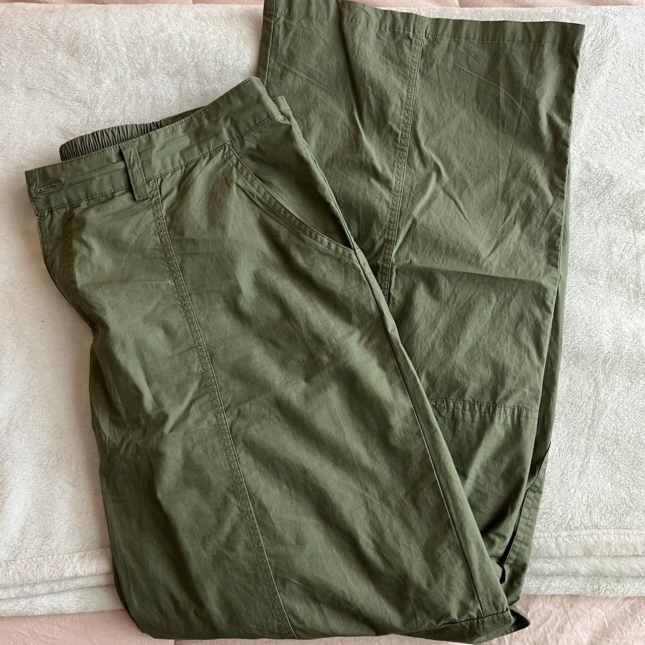 Target Wild Fable cargo pants • camo green color •... - Depop