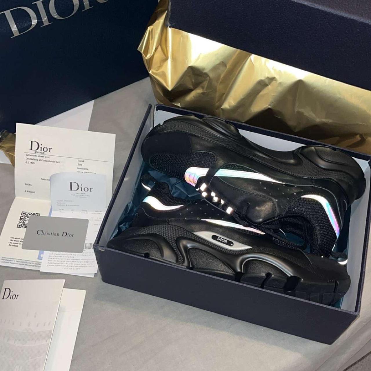 Dior b22 reflective Perfect condition Open to... - Depop