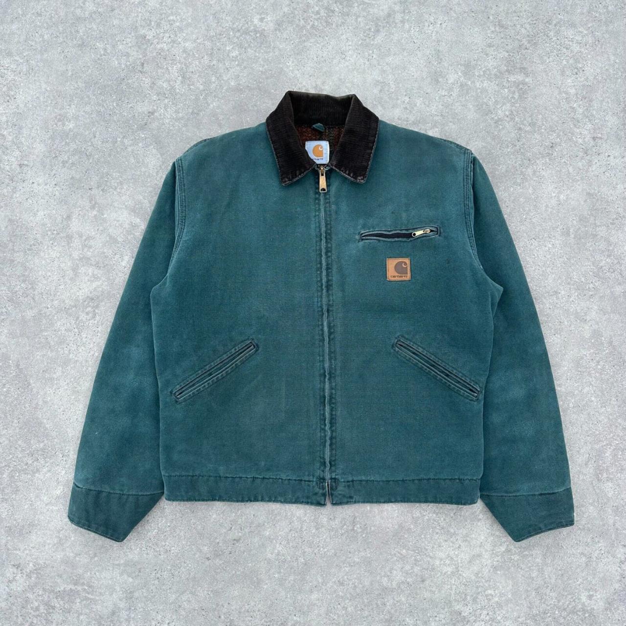Authentic Vintage Carhartt Detroit J43 HTG Hunter... | Depop