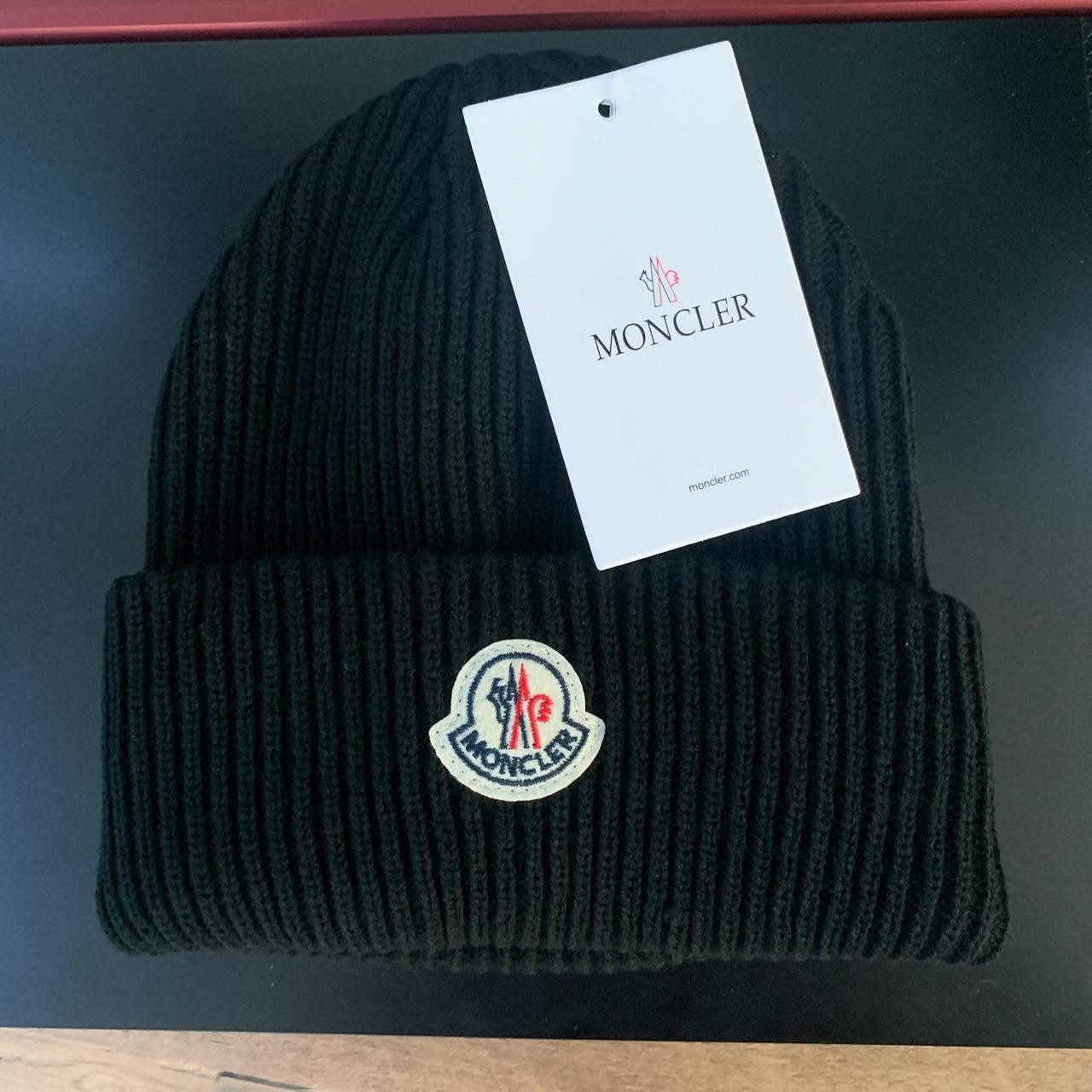 Moncler Beanie - All original tags and bag - bag... - Depop