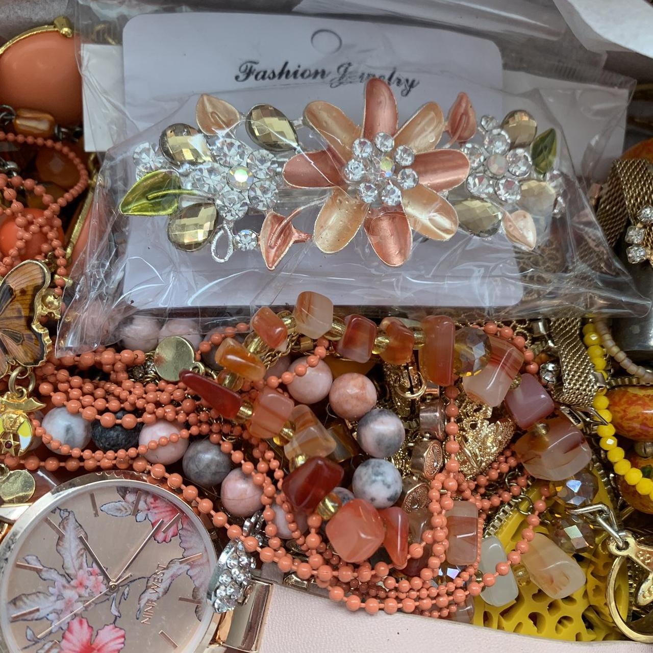 BIX BOX #19 Jewelry Lot Here is a box of preowned... - Depop