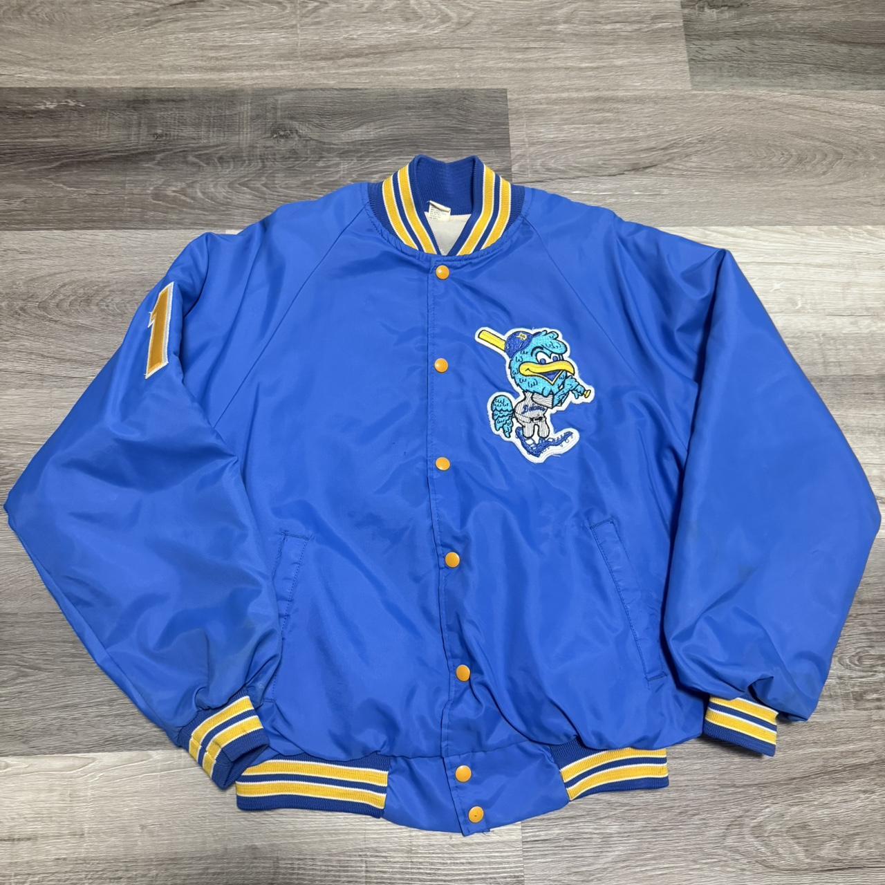 Vintage 70s university of Delaware blue hens jacket | Depop