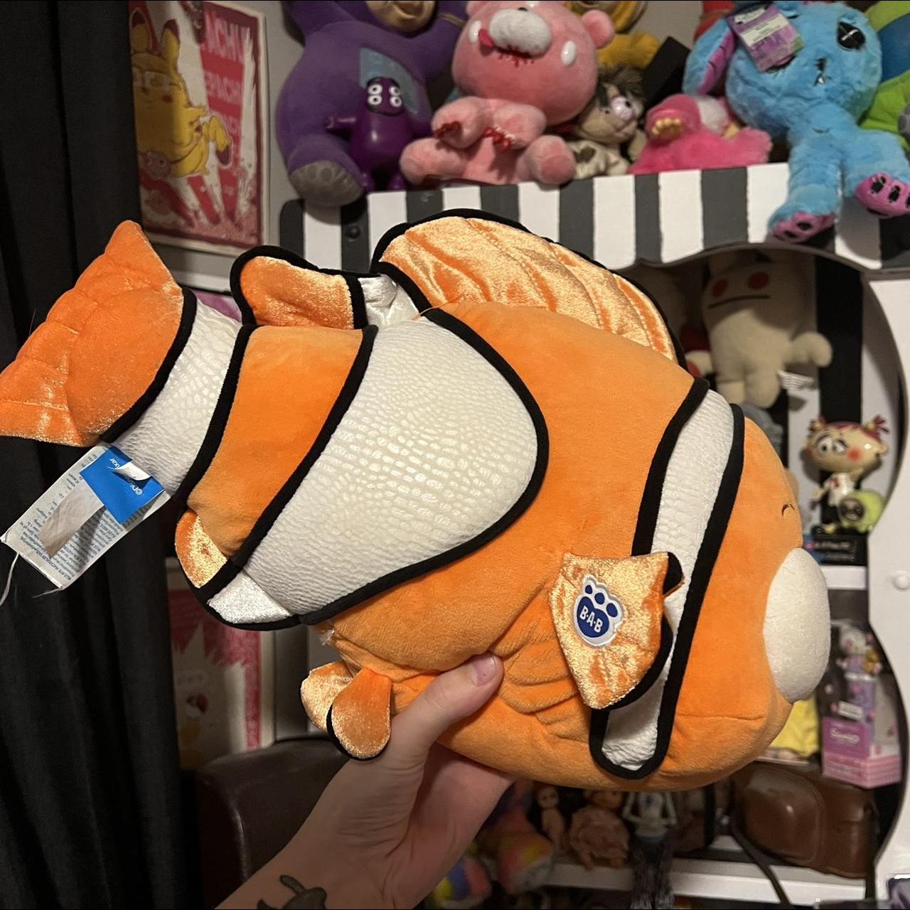 Orange and White Stuffed-animals | Depop