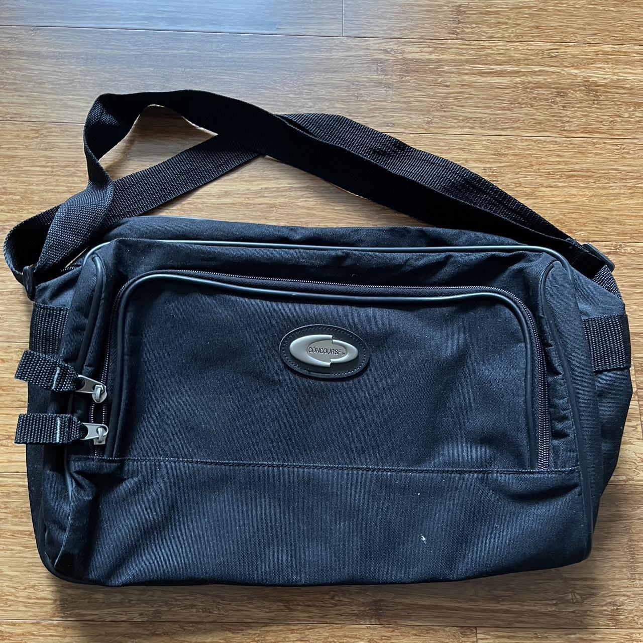 Concourse small black duffle bag - Depop