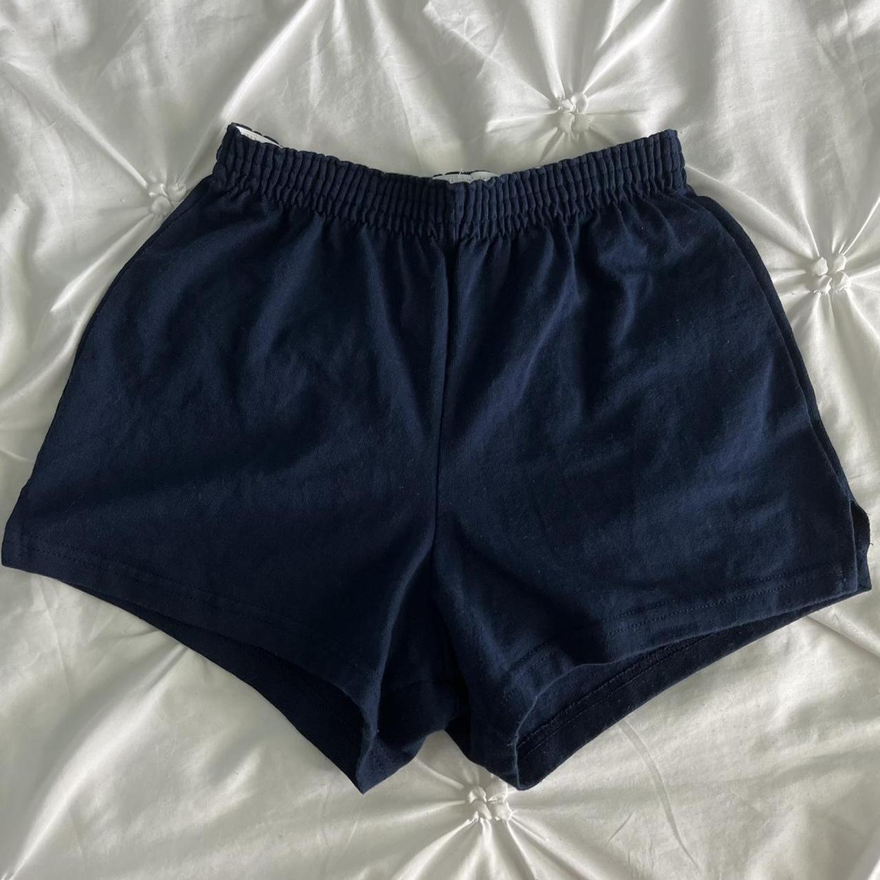 Soffe Women's Navy Shorts | Depop