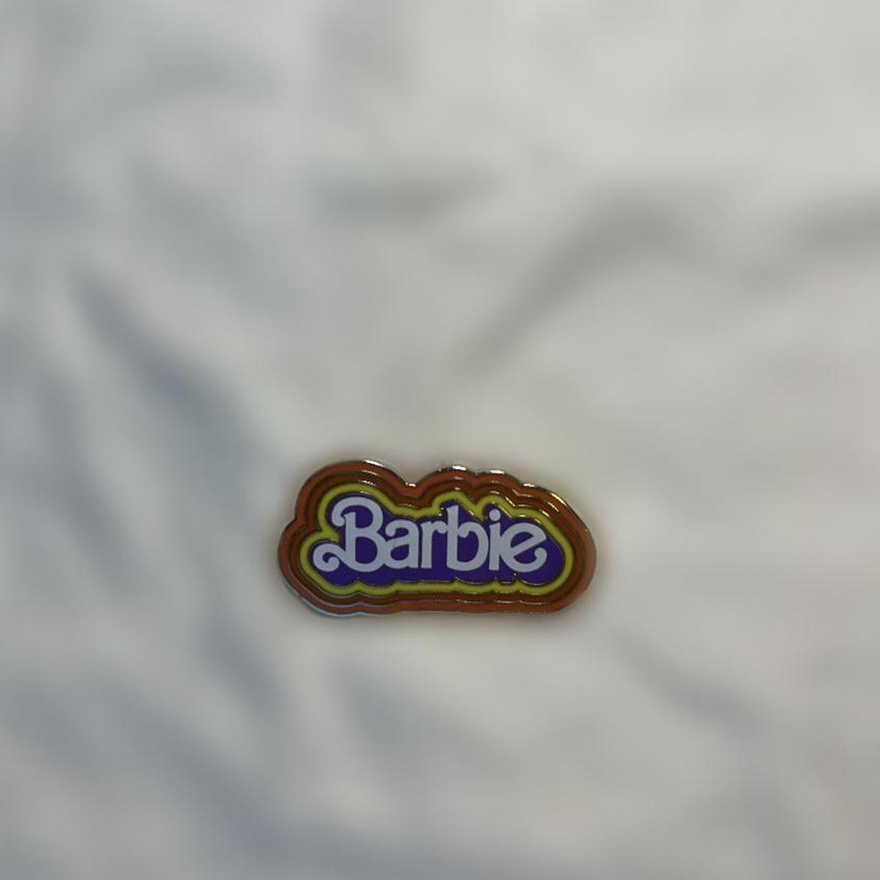 small enamel pin, barbie pin, barbie enamel pin... - Depop