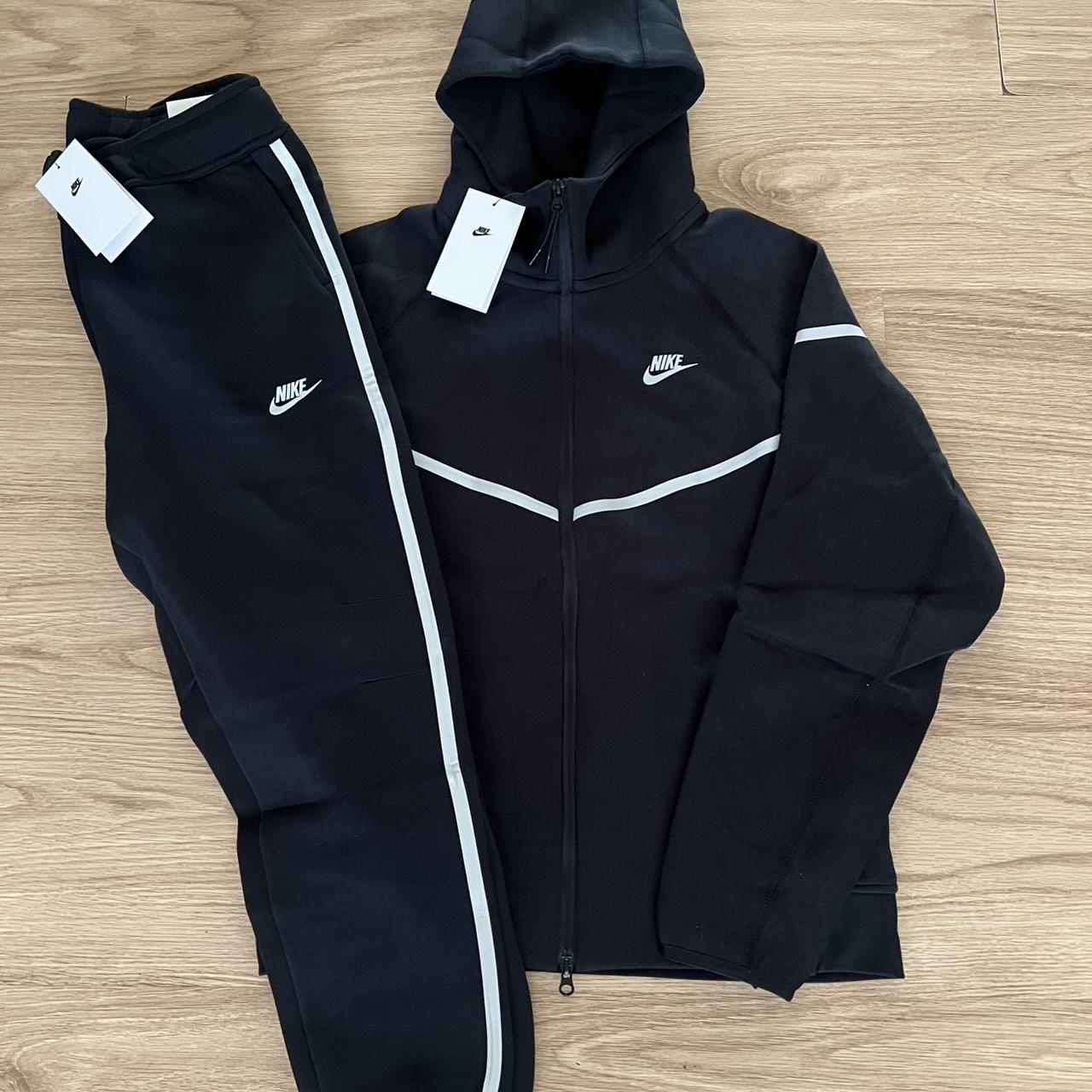Nike tech fleece reflective edition Size:Large but... | Depop