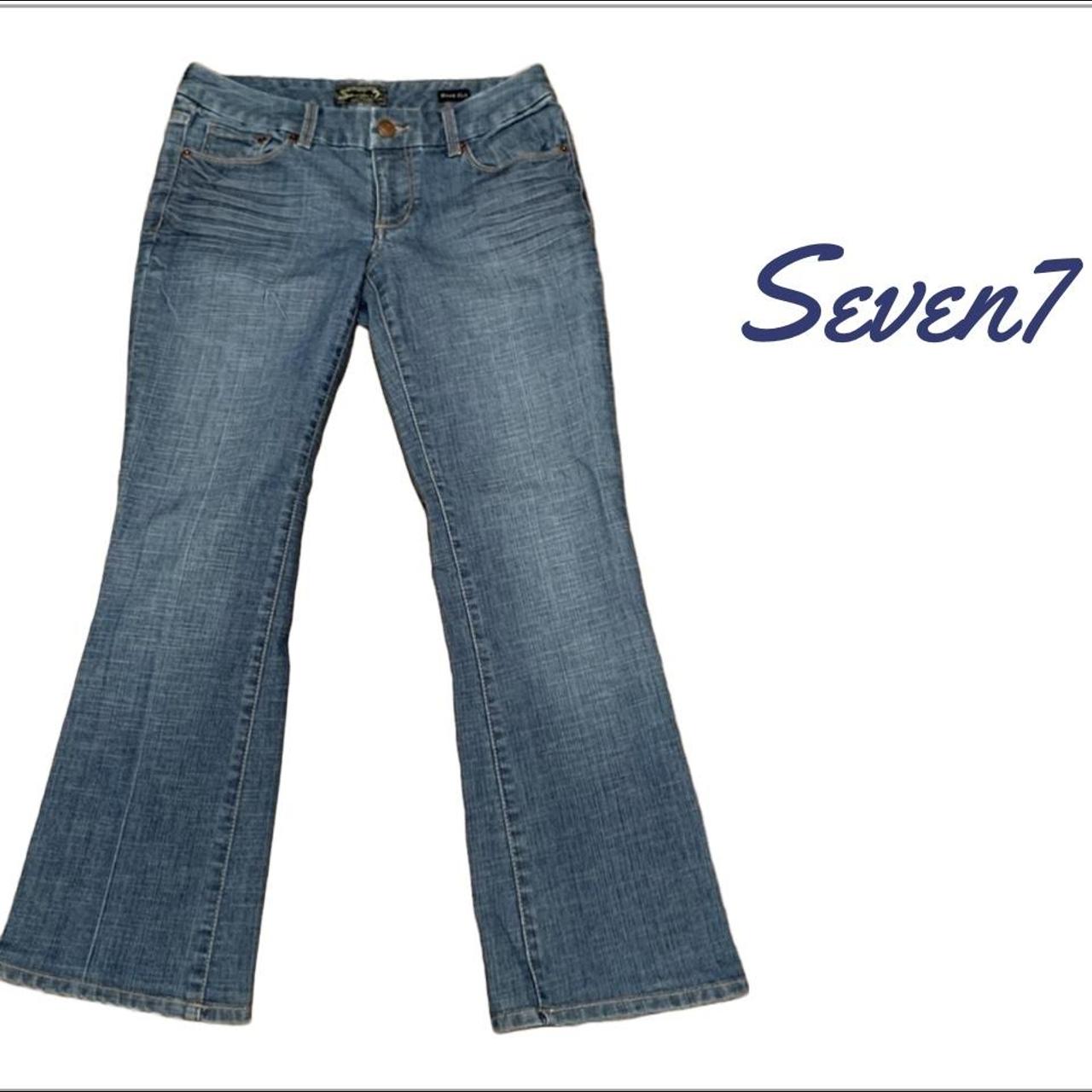 SEVEN7 Bootcut Jeans | 76% Cotton/22% Polyester/2%... - Depop