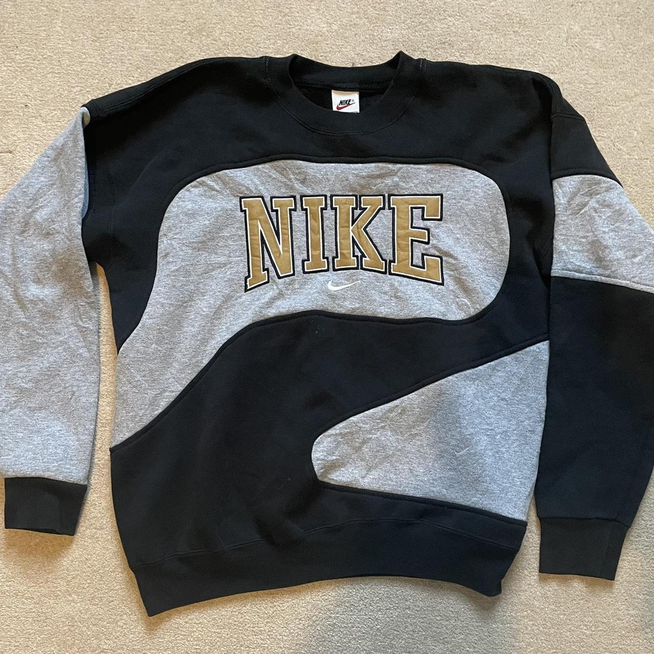 XL Nike reworked vintage sweater Worn a few... - Depop