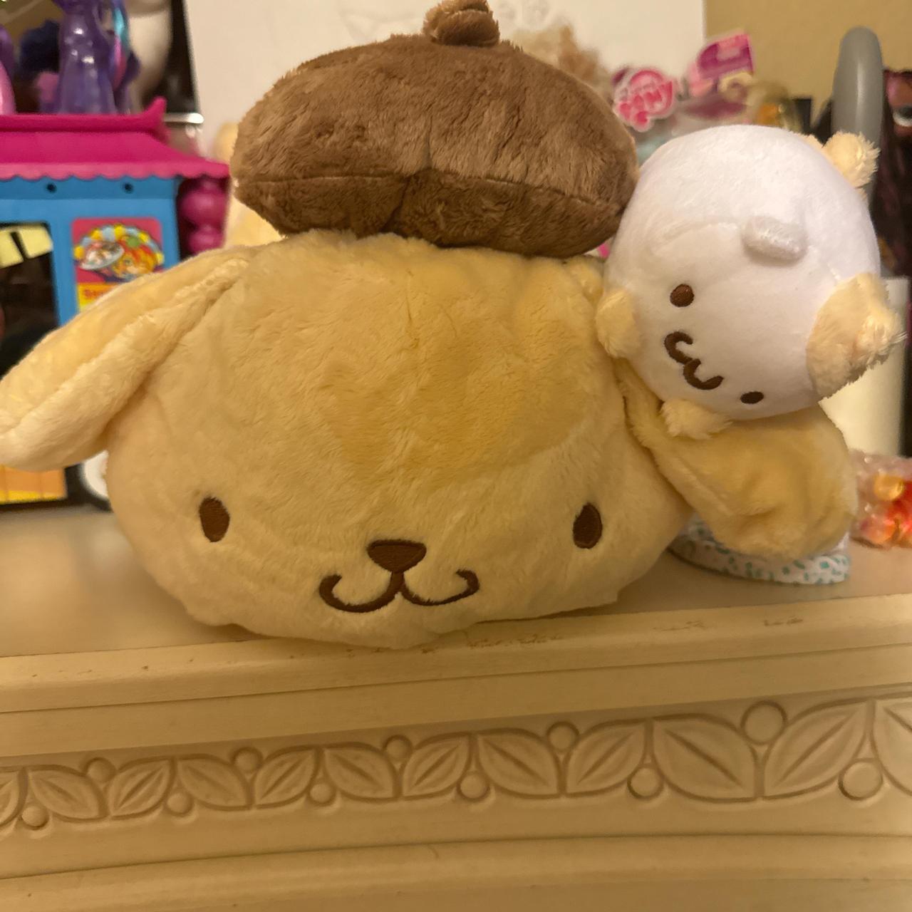 Cute pompompurin tissue holder Official Sanrio See... | Depop