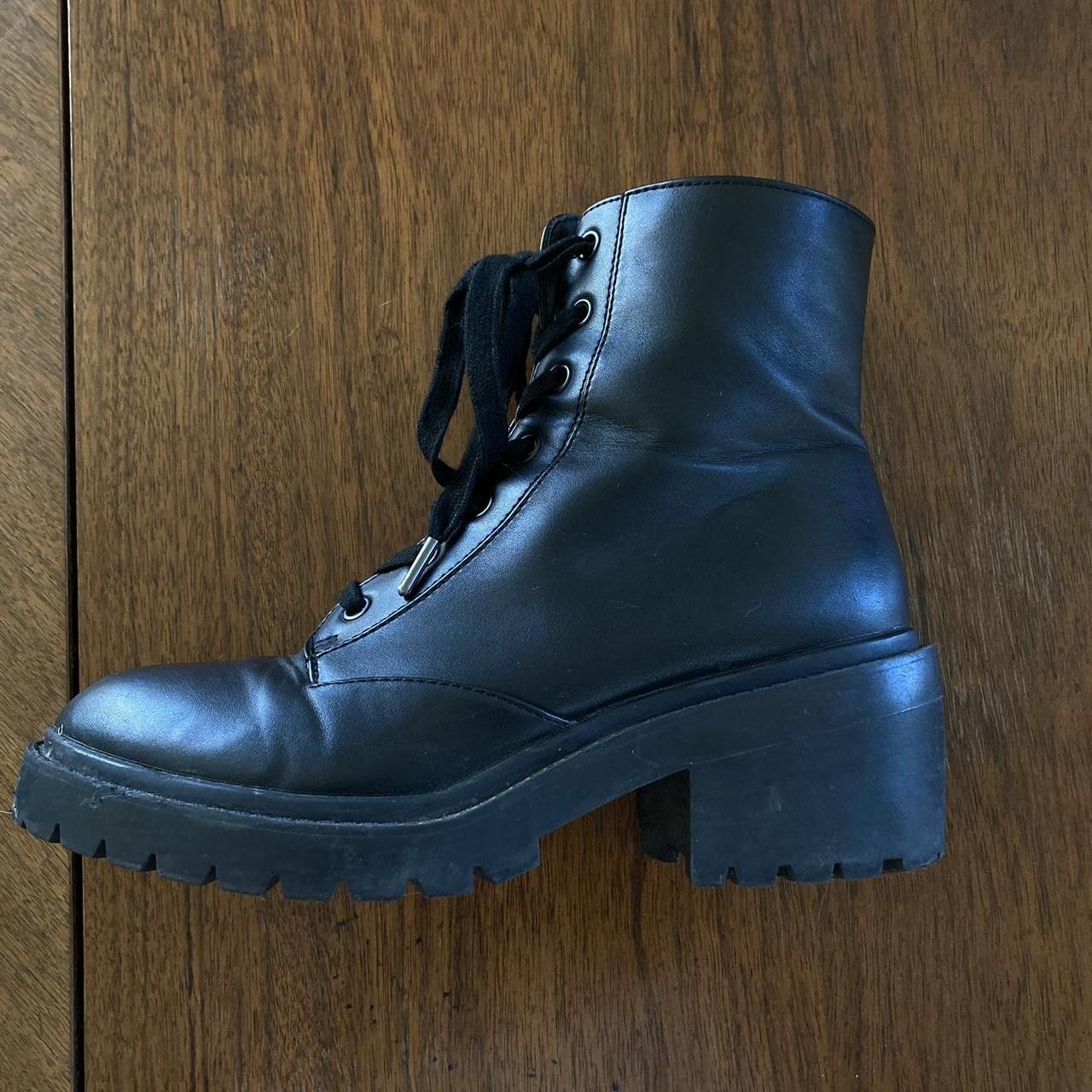 Fun boots with a block heel! They are actually super... - Depop