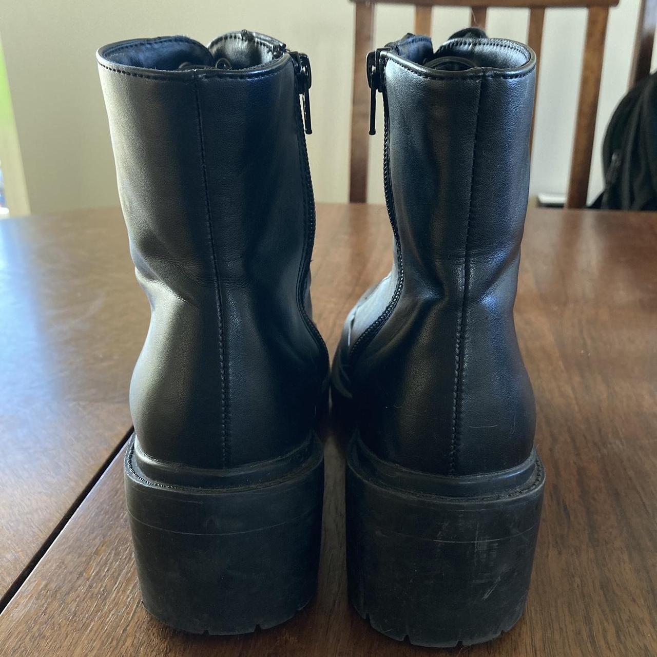 Fun boots with a block heel! They are actually super... - Depop