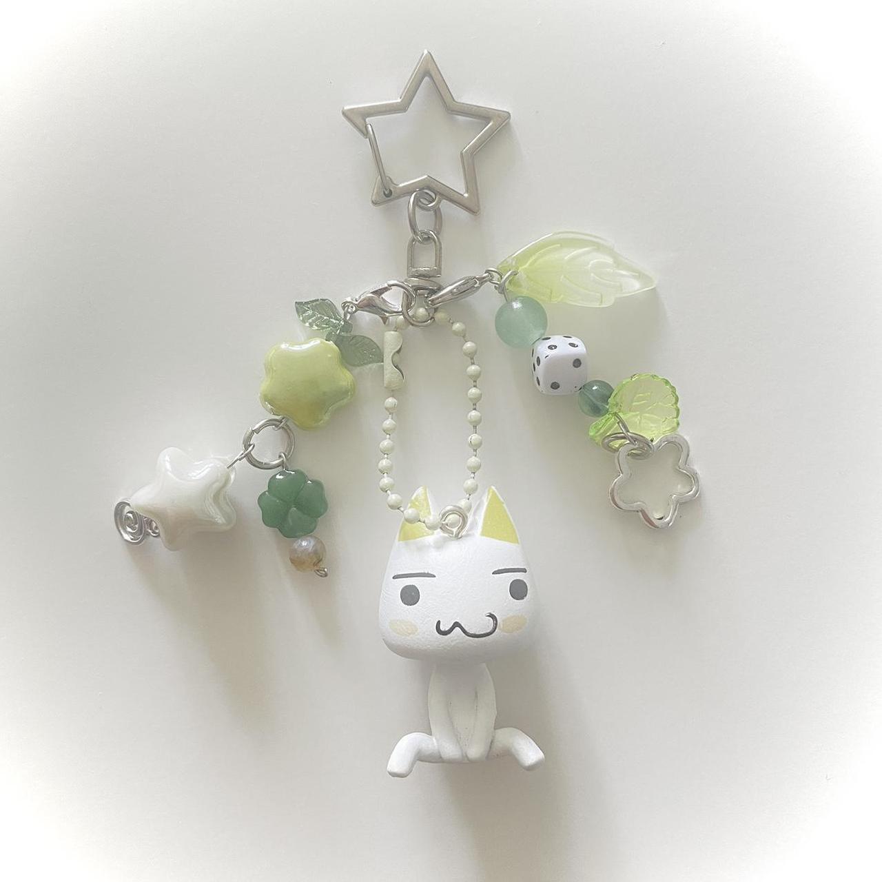 toro inoue leafy keychain ☁️🌱🍏 - fairy core goblin... - Depop