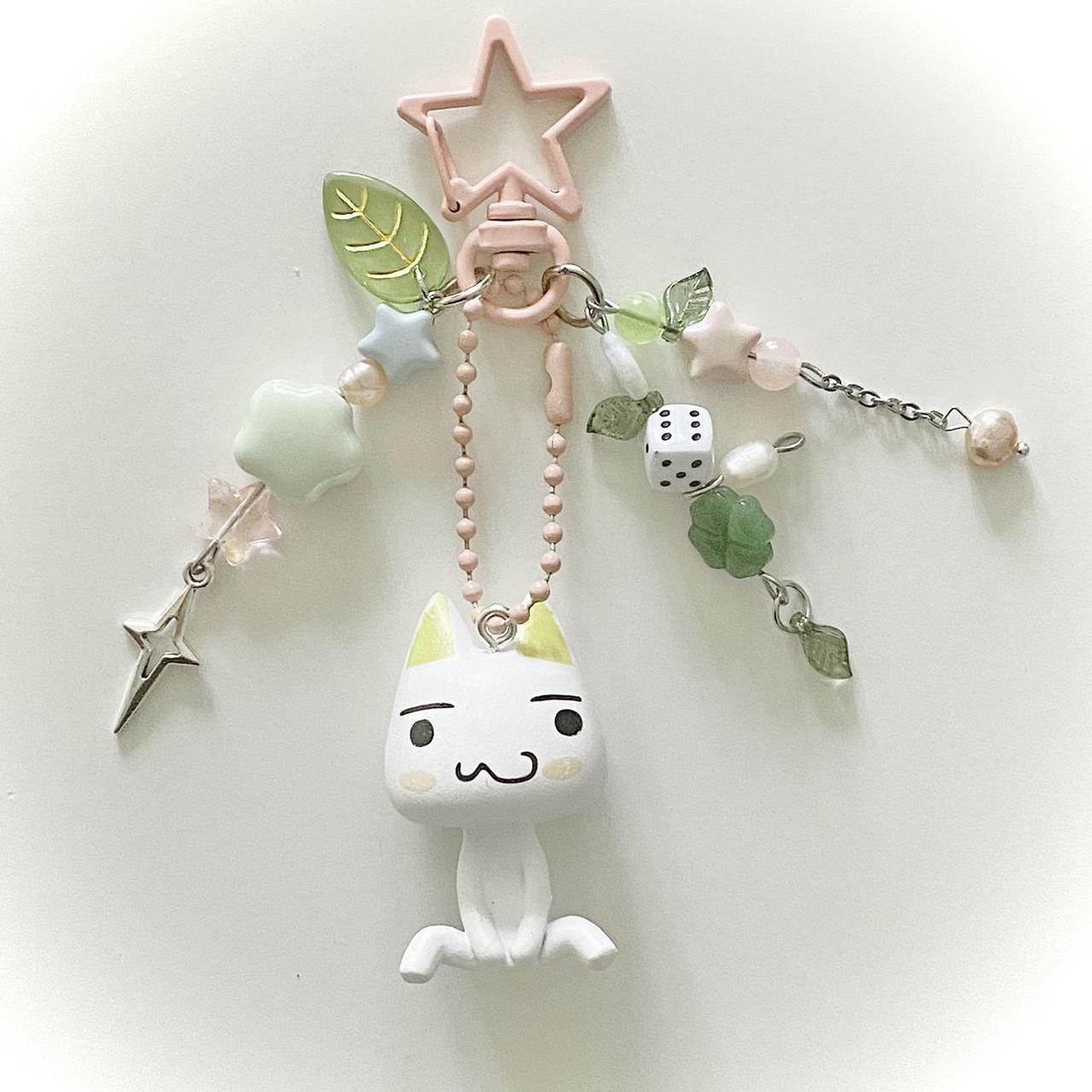 toro inoue floral pastel keychain ! 🍥🍡☁️ ... - Depop