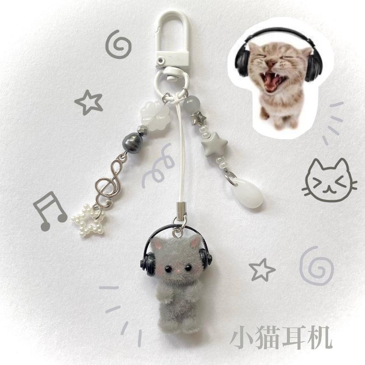 🎧🎼≽^•⩊•^≼ [ headphone kitties ] ⋆˚🐾˖ 🎵 [ SOLD OUT... - Depop