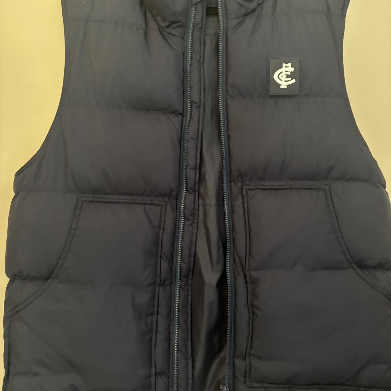 Carlton blues club vest Great condition Only worn... | Depop