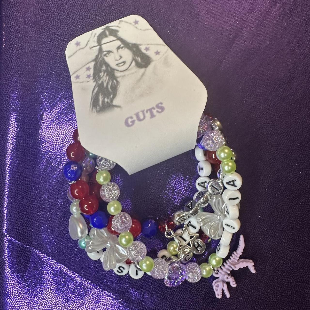 4 Pack of Olivia Rodrigo Guts Kandi / Friendship... - Depop