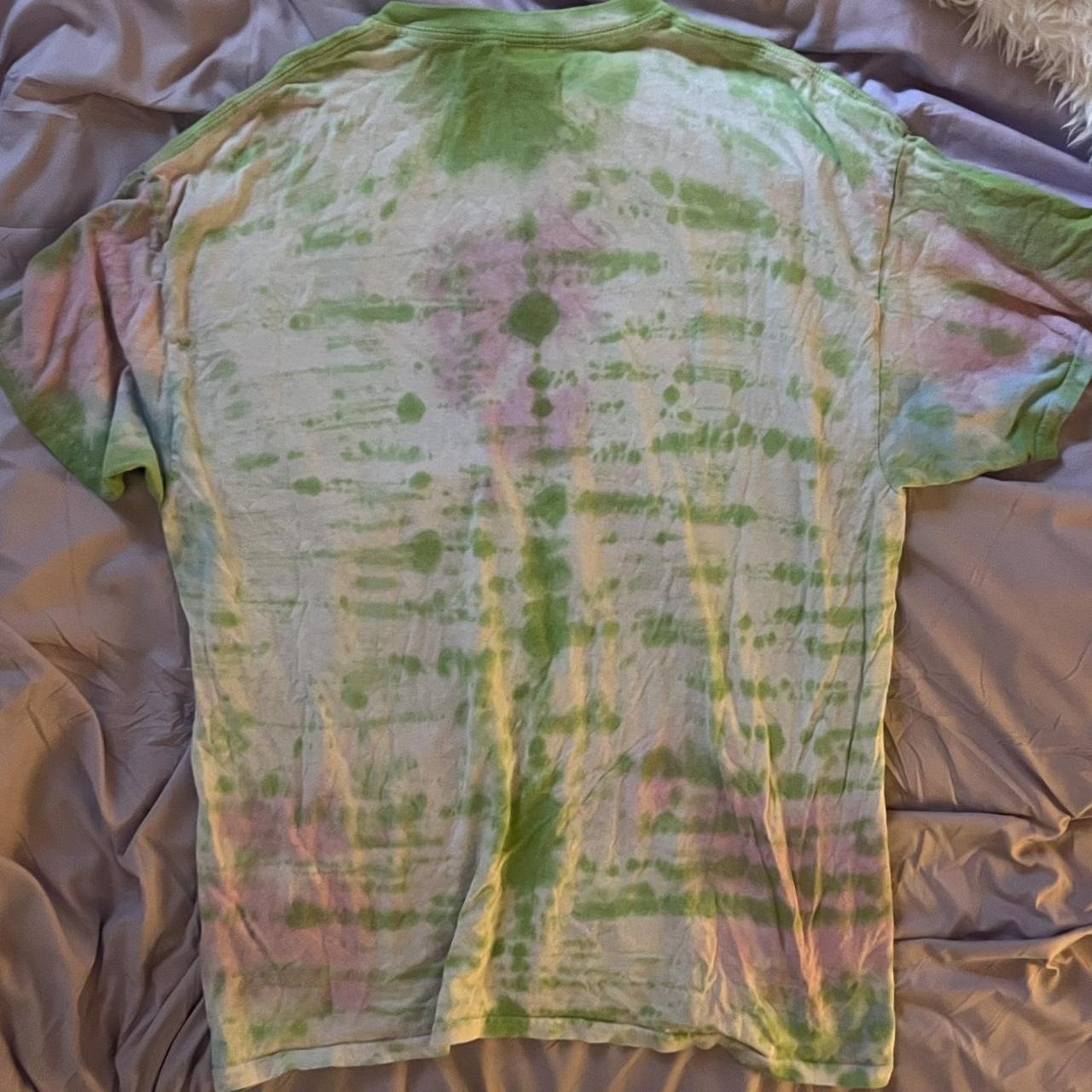 hot topic green day basket case oversized tie dye... - Depop