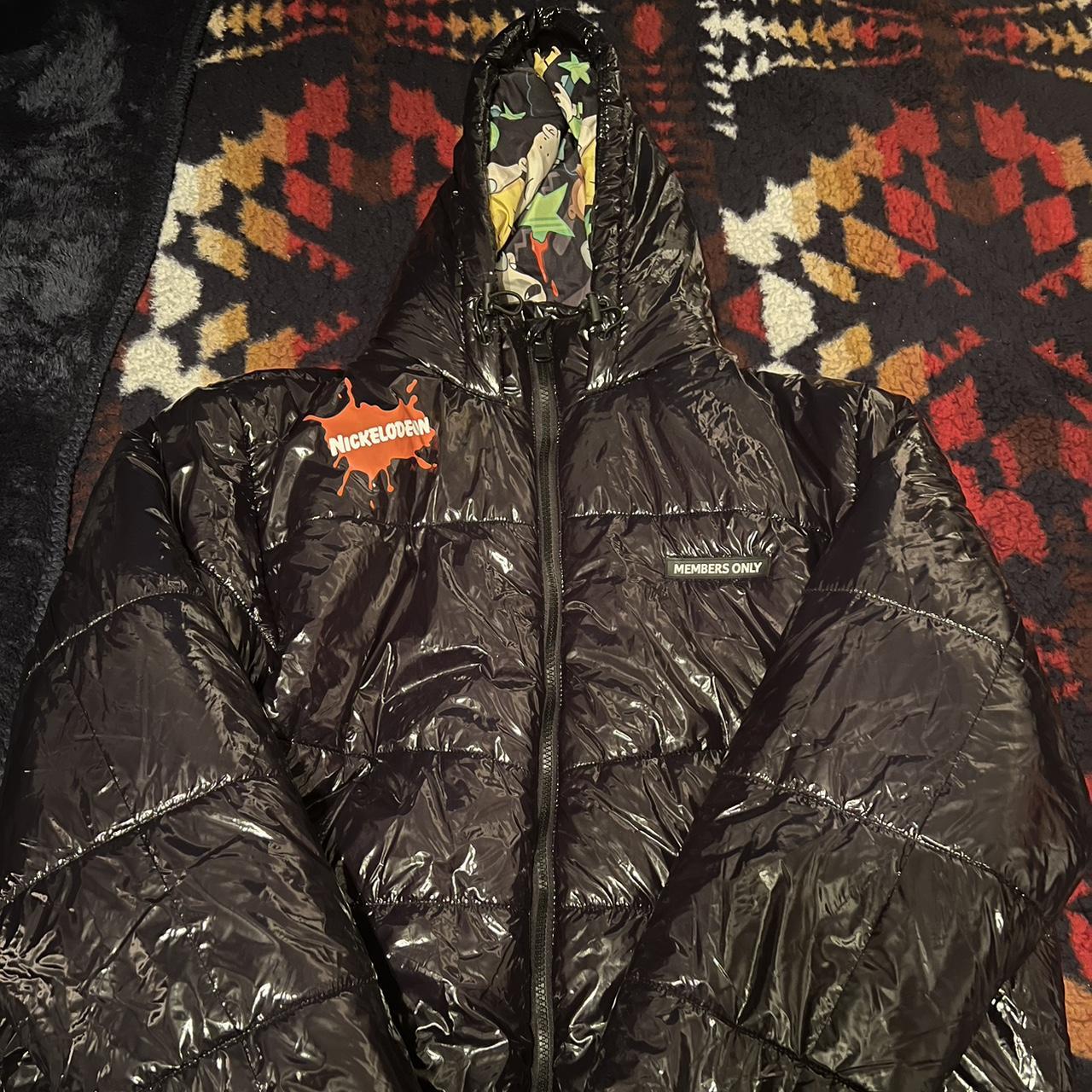 Rugrats themed on the inside of nickelodeon puffer... - Depop
