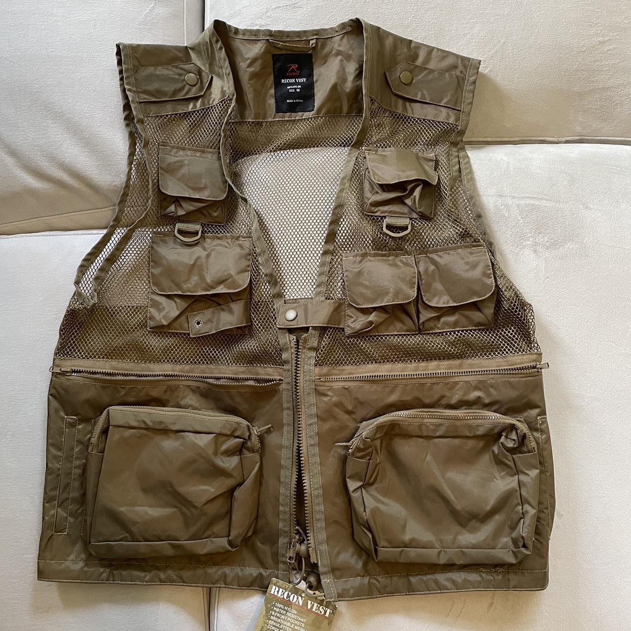 Rothco tactical vest 🫡 Sick piece over T-shirts,... - Depop