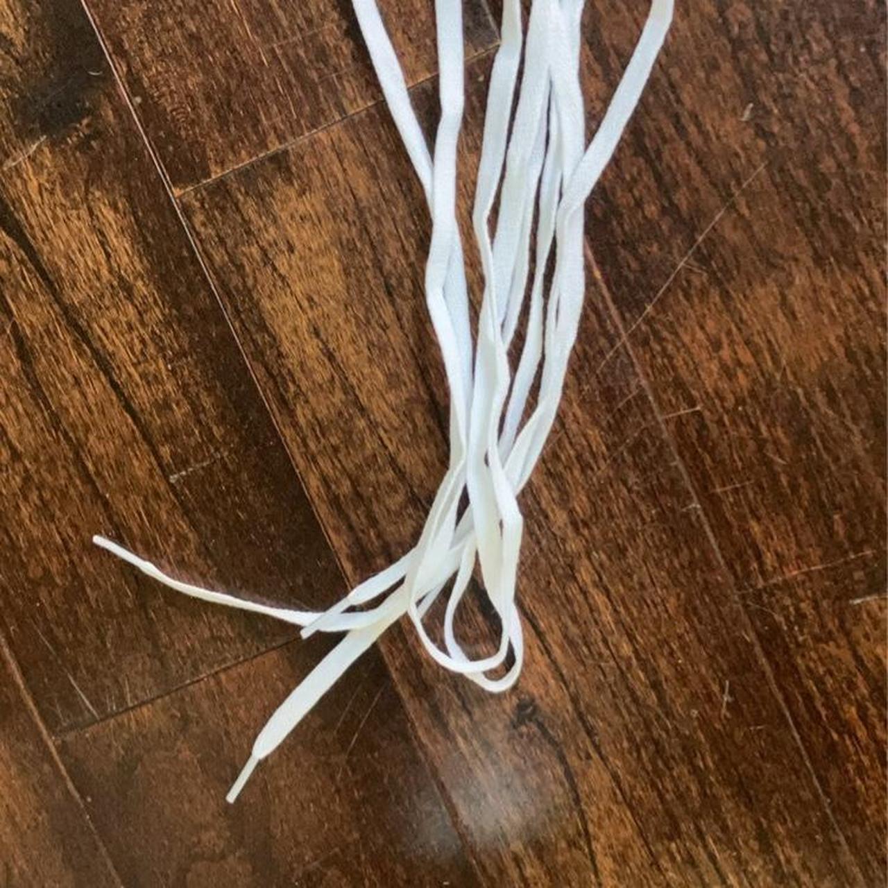 White Supreme Forces w/ Separate Laces... - Depop