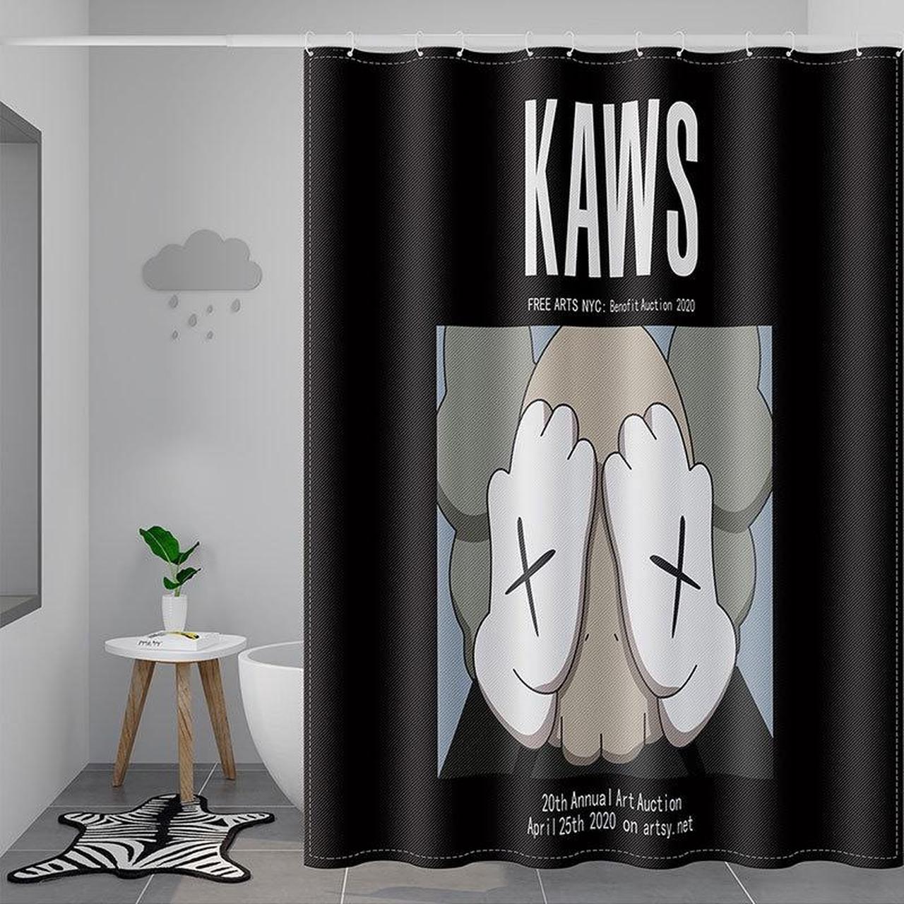 Kaws Black Decor-home-accesories | Depop