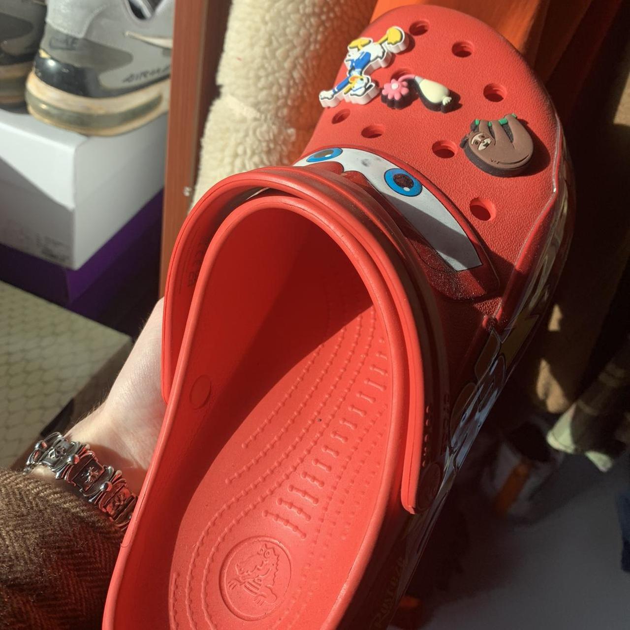 Lightning McQueen croc’s Nothing less than 85 -... | Depop