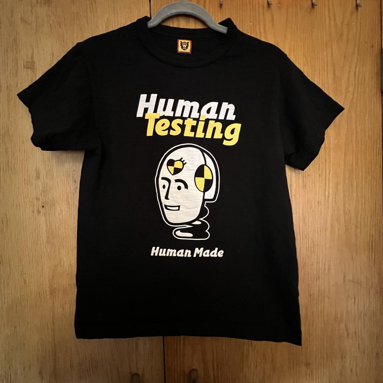 Human Testing t-shirt human made #bins #thrifted... - Depop