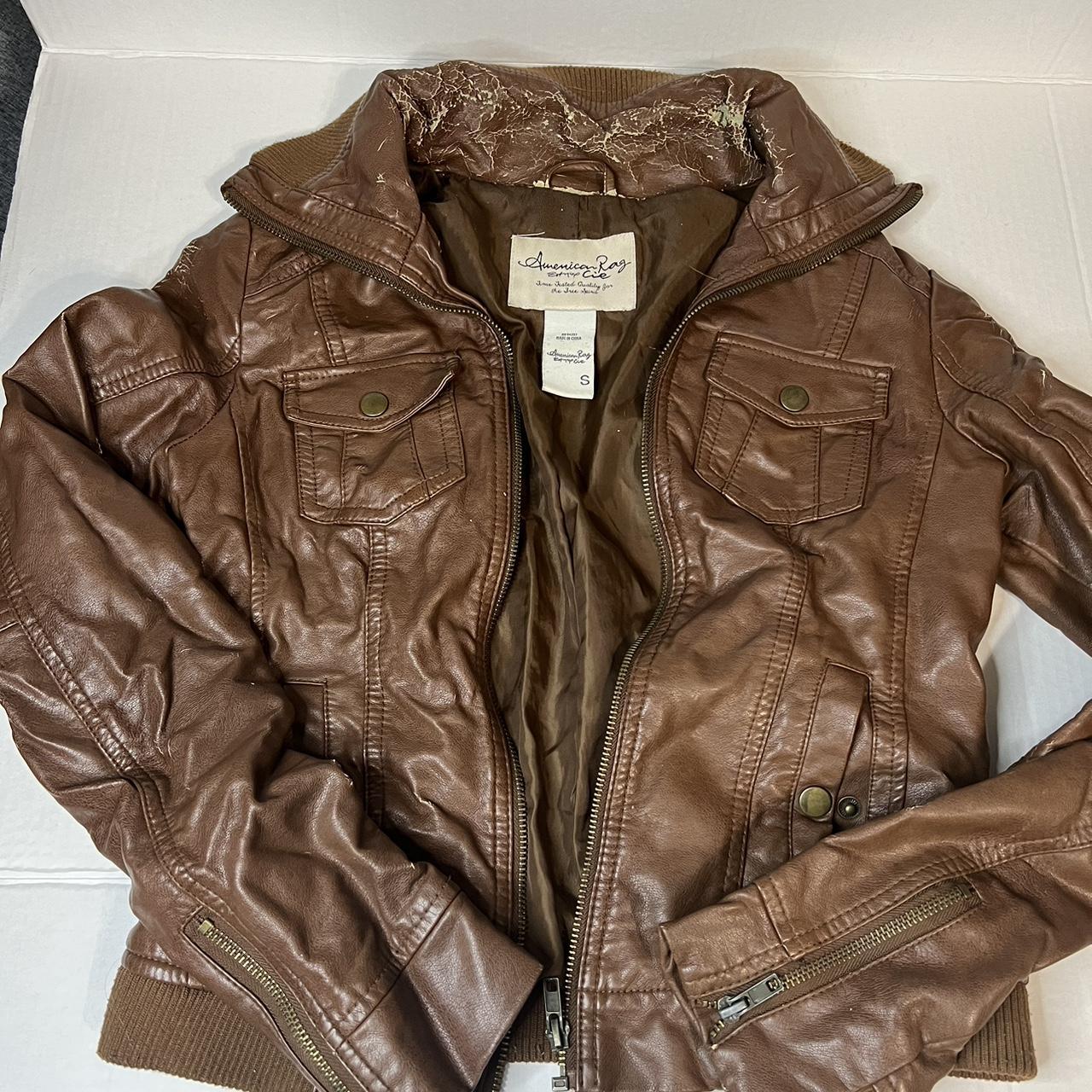American Rag Cie Women's Brown Jacket | Depop
