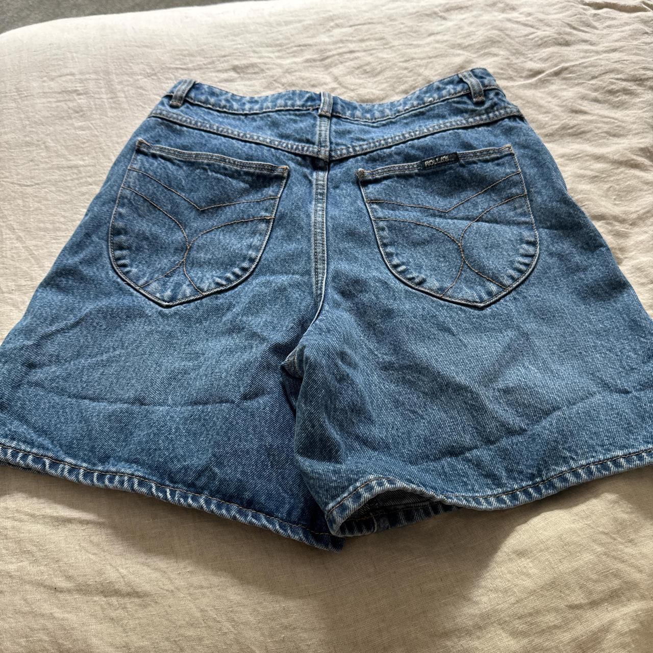 Rolla’s denim short Size - 8 Selling as they don’t... - Depop