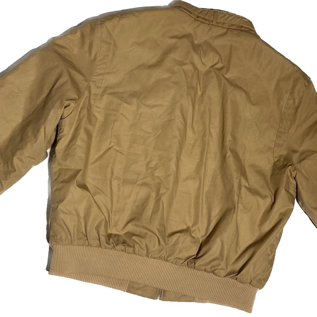 Members Only Men's Tan and Khaki Jacket | Depop