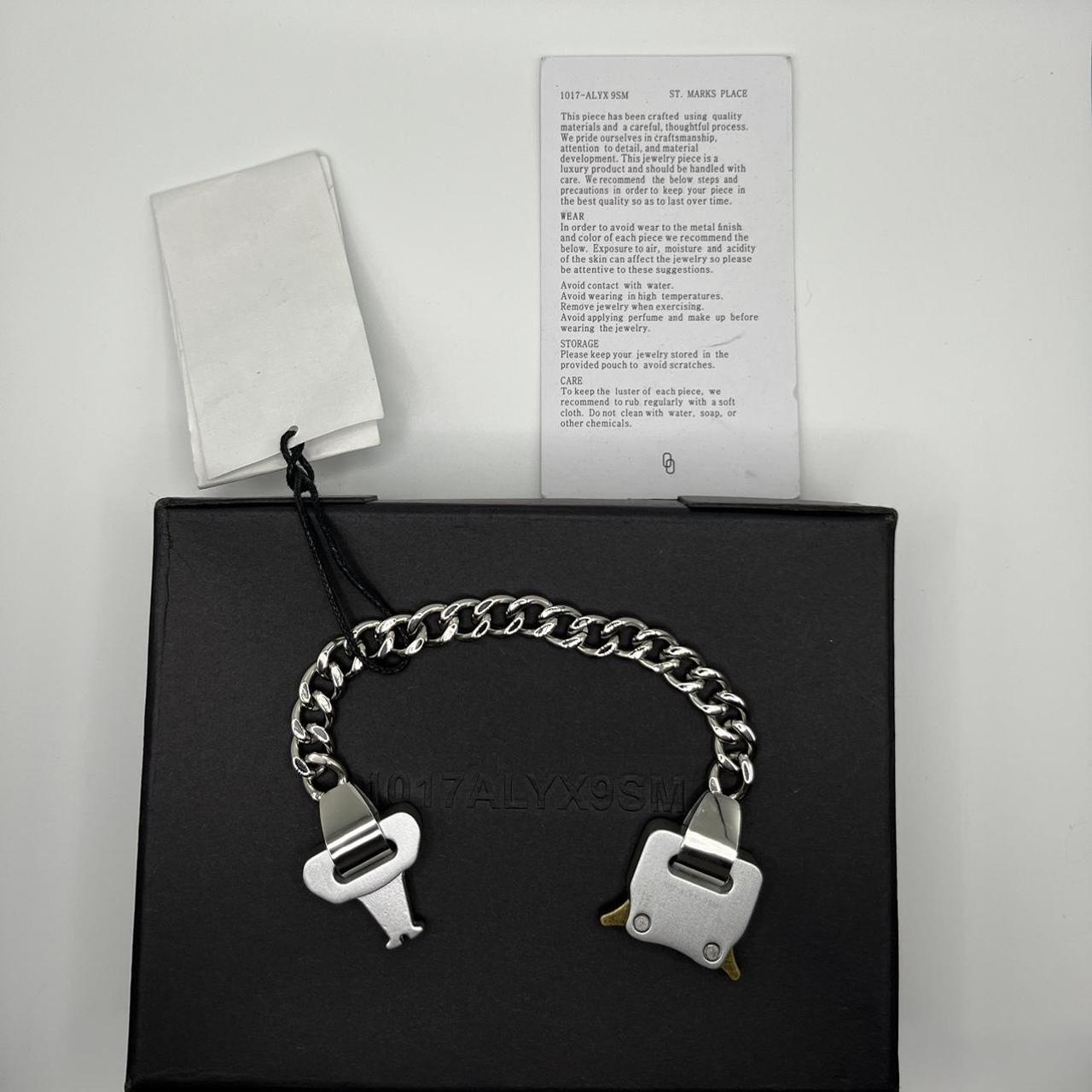 Silver 1017 ALYX 9SM Designer Bracelet. BRAND NEW w/... - Depop