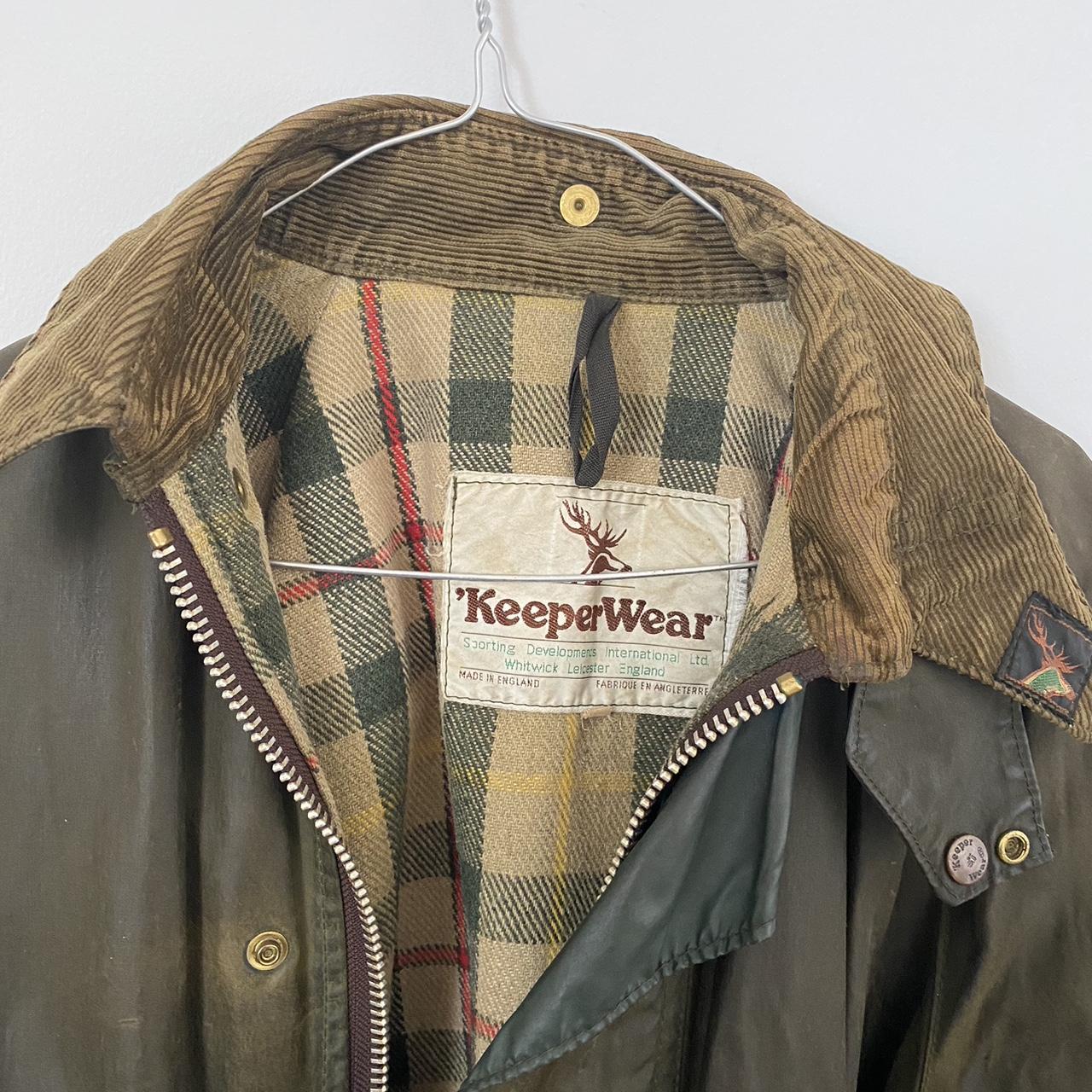 Keeper Wear - Green Wax Coat - Warm Inside Lining -... - Depop