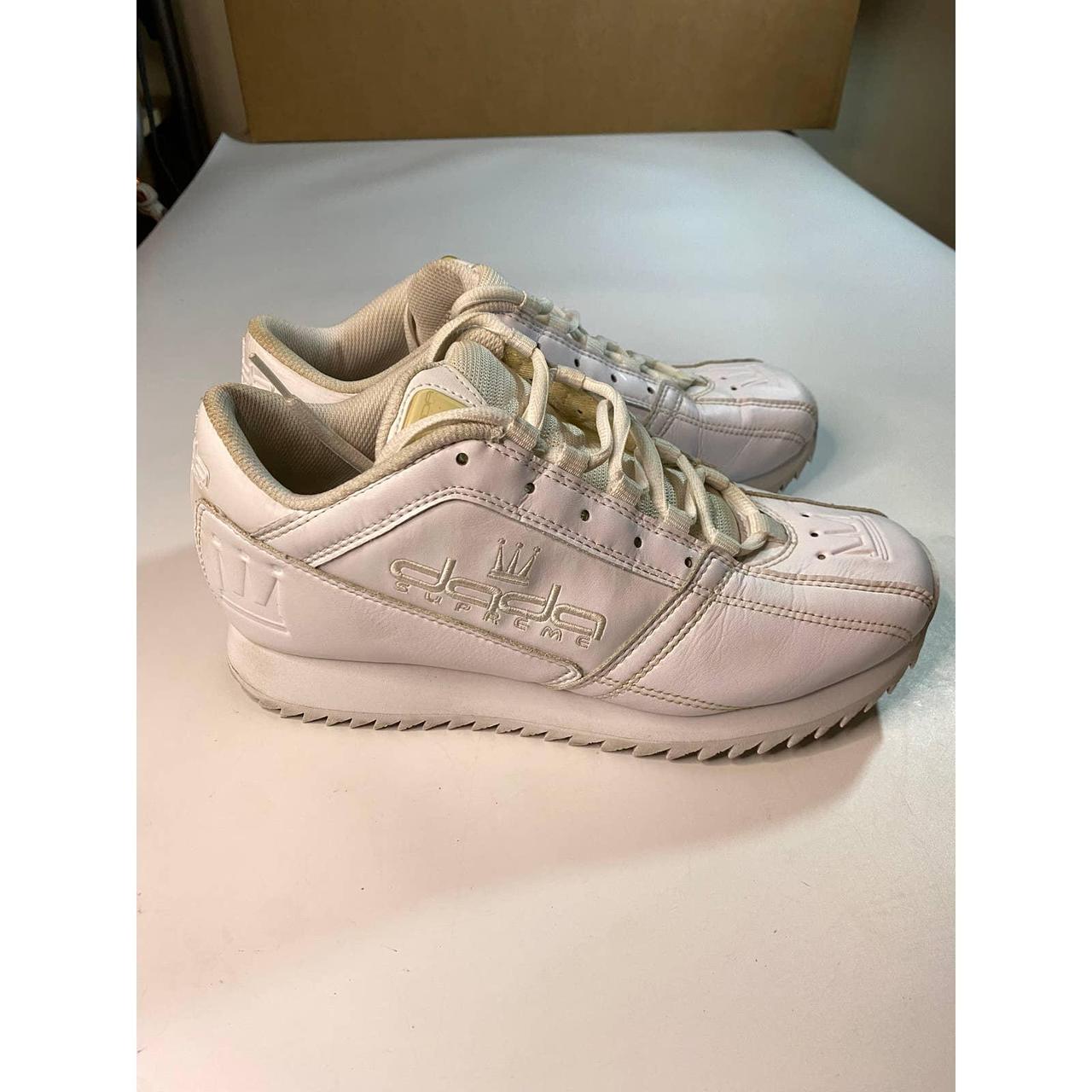 Dada Supreme White Sneakers Men's Size 8.5 Please... - Depop