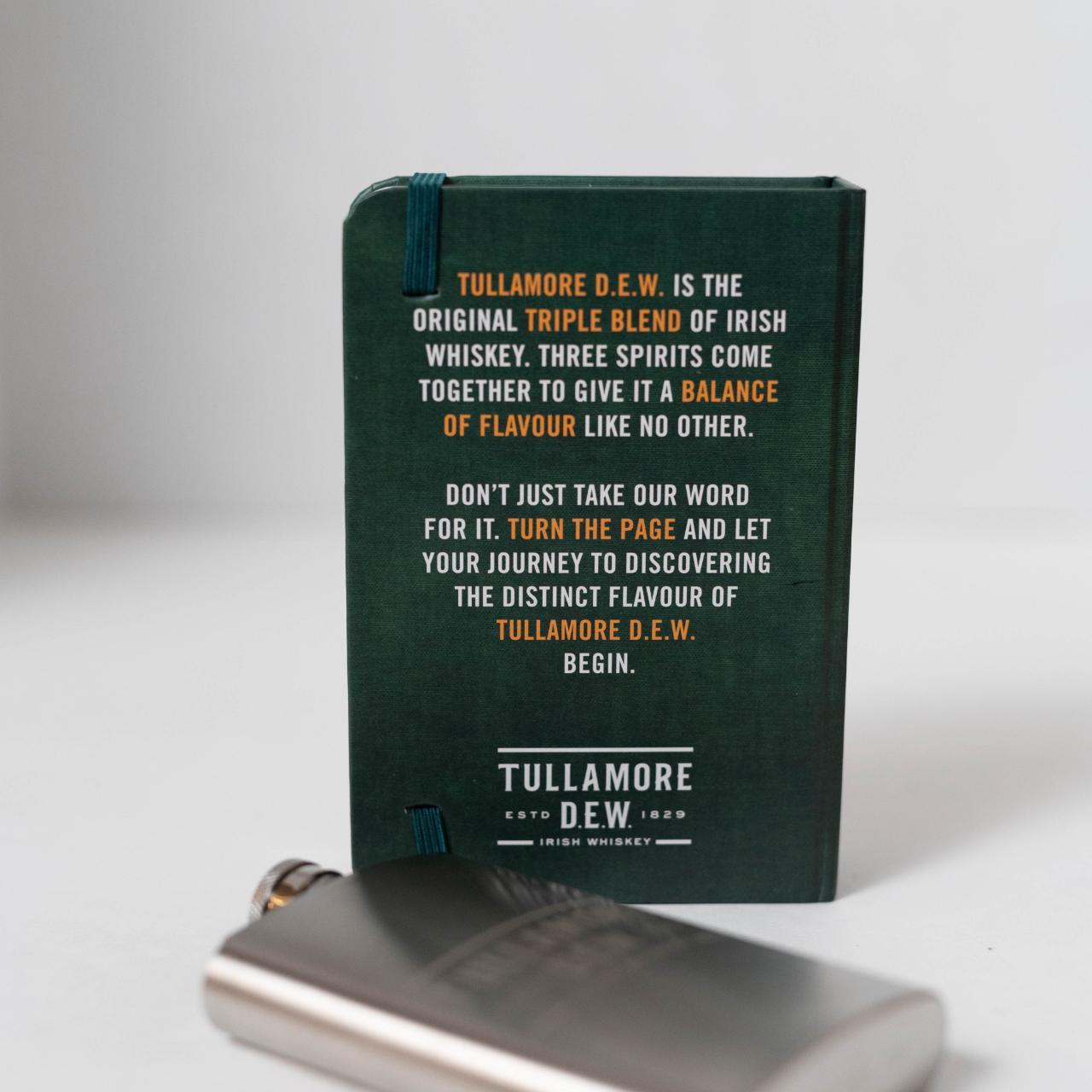 Tullamore Dew Irish Whiskey Hidden Flask Book Rare... - Depop