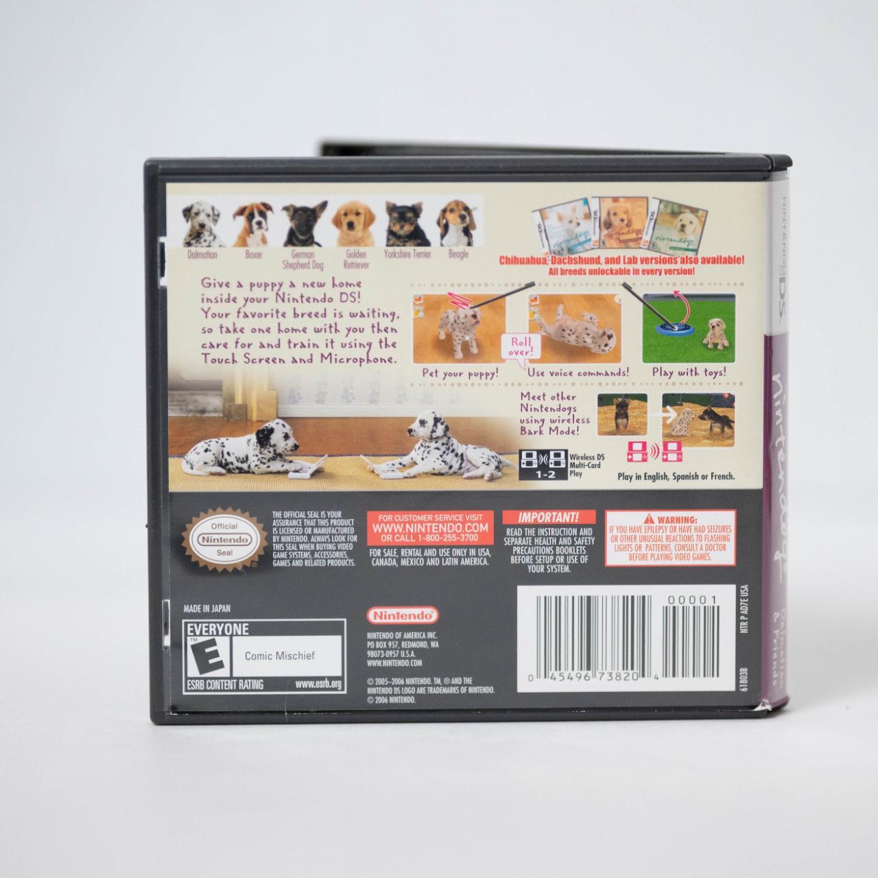 Nintendogs: Dalmatian & Friends Game Card 2006... - Depop