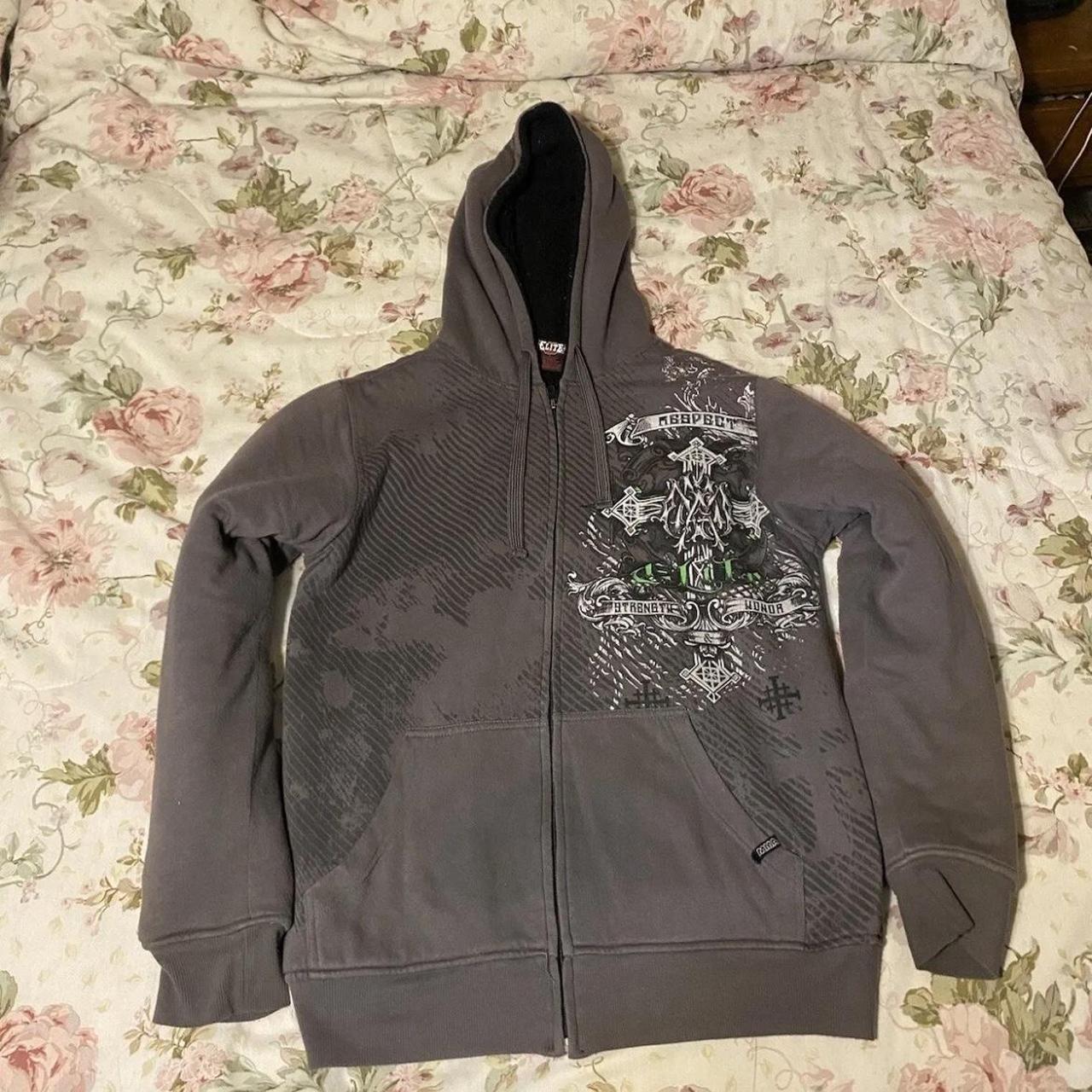 MMA ELITE ZIP UP Size small with no flaws sick... - Depop