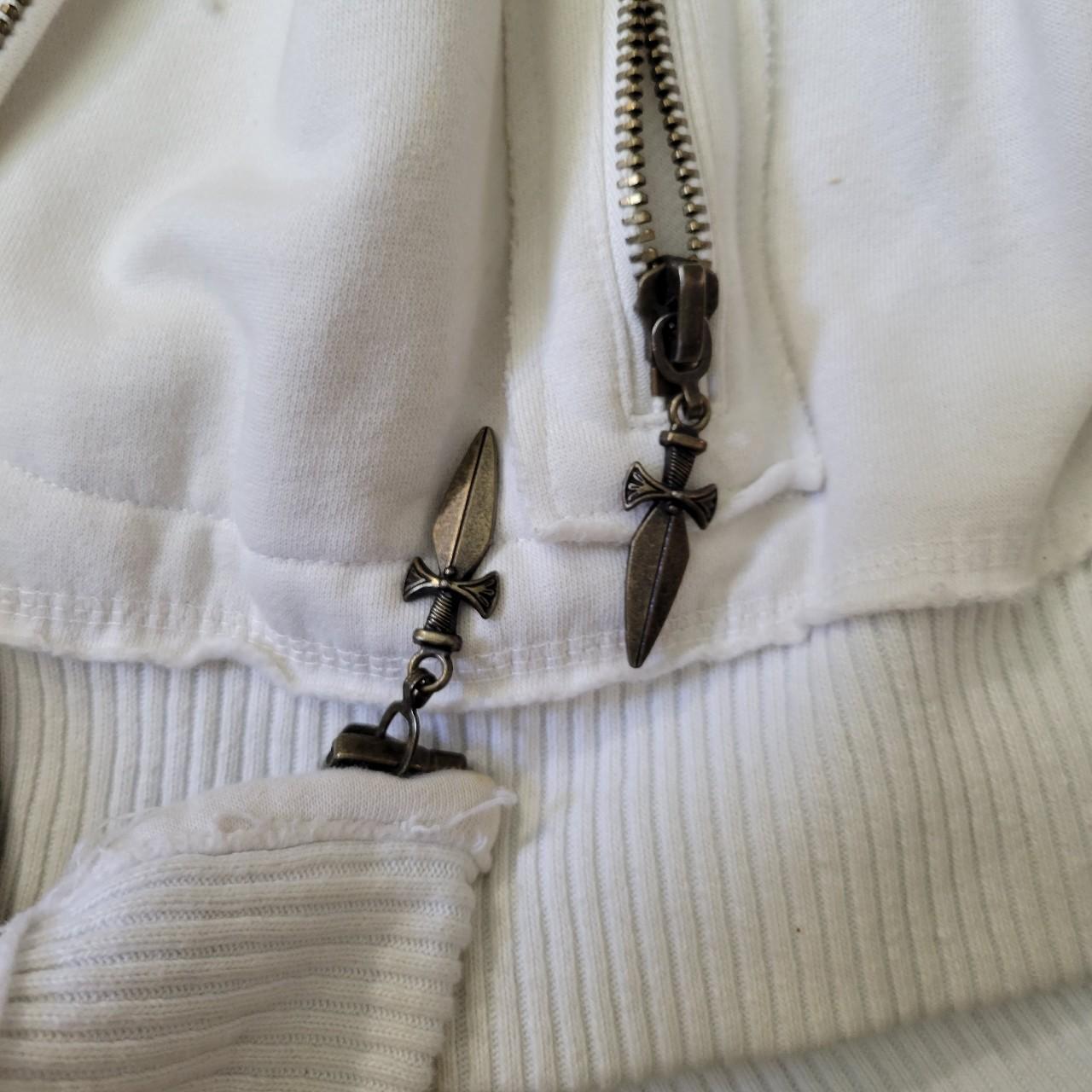 American Rag Cie Men's Cream and Navy Jacket | Depop