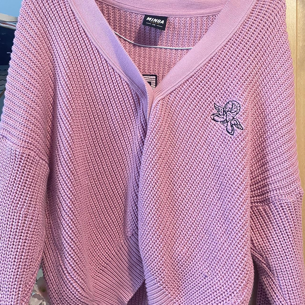 Minga London Pink Angelic Cardigan in one size but... - Depop