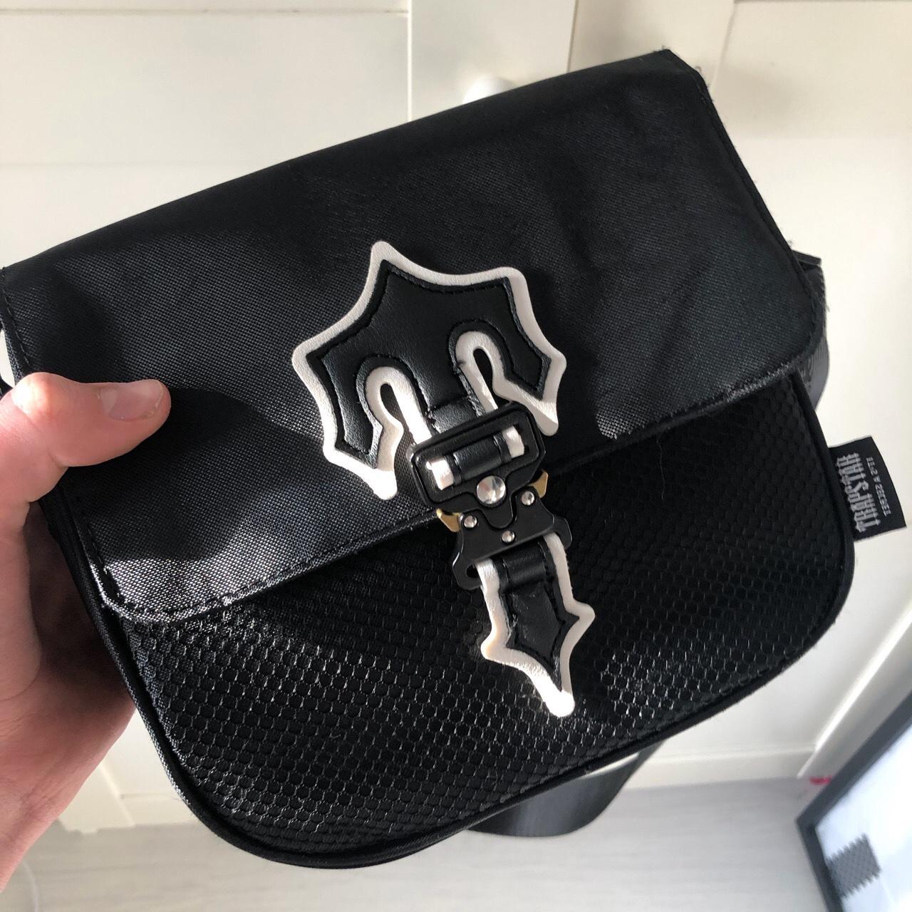 Black/white Trapstar 1.0 pouch Dm for more info... - Depop