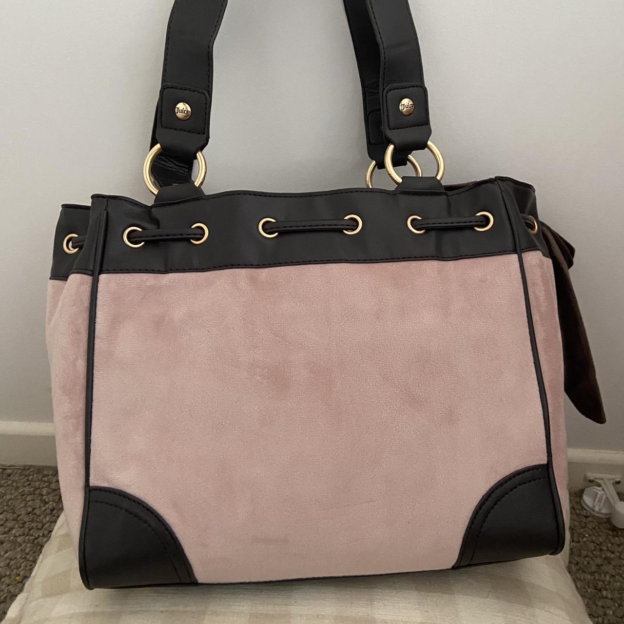 BNWT Juicy Couture Velour Crown Daydreamer Tote in... | Depop