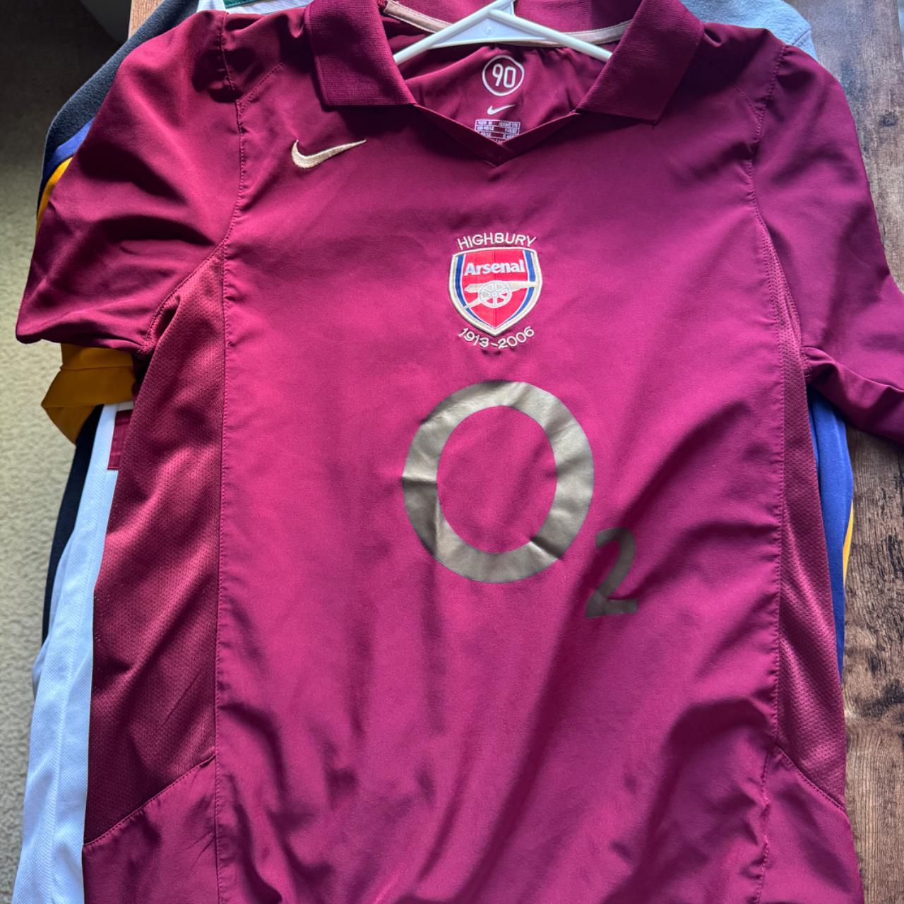 ARSENAL 05/06 HOME JERSEY SIZE M - Depop